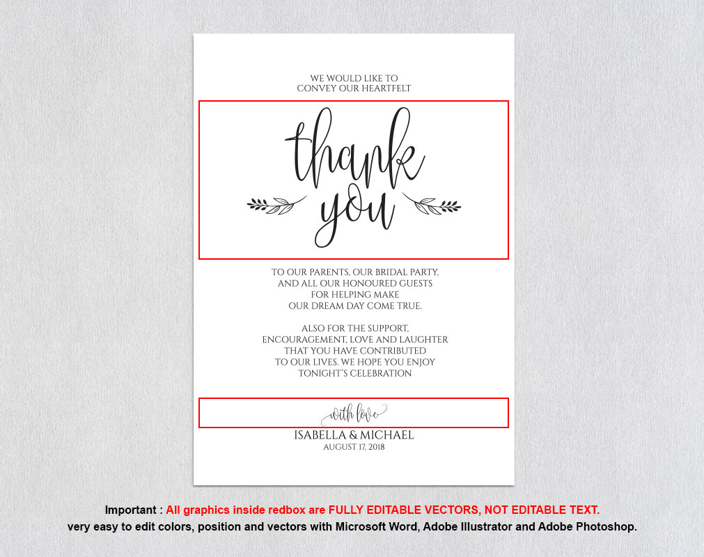 Thanks wedding sign, TOS_47 (492477) | Card Making | Design Bundles
