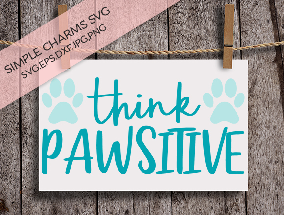 Think Pawsitive cut file