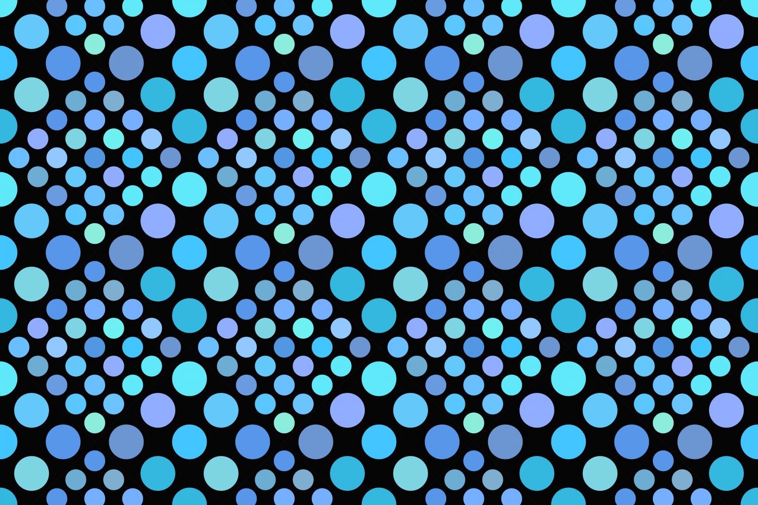 24 Seamless Light Blue Dot Patterns
