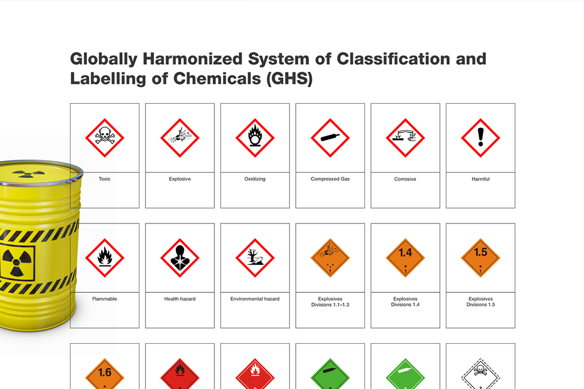 35 Symbol Chemicals Warning GHS SVG AI EPS