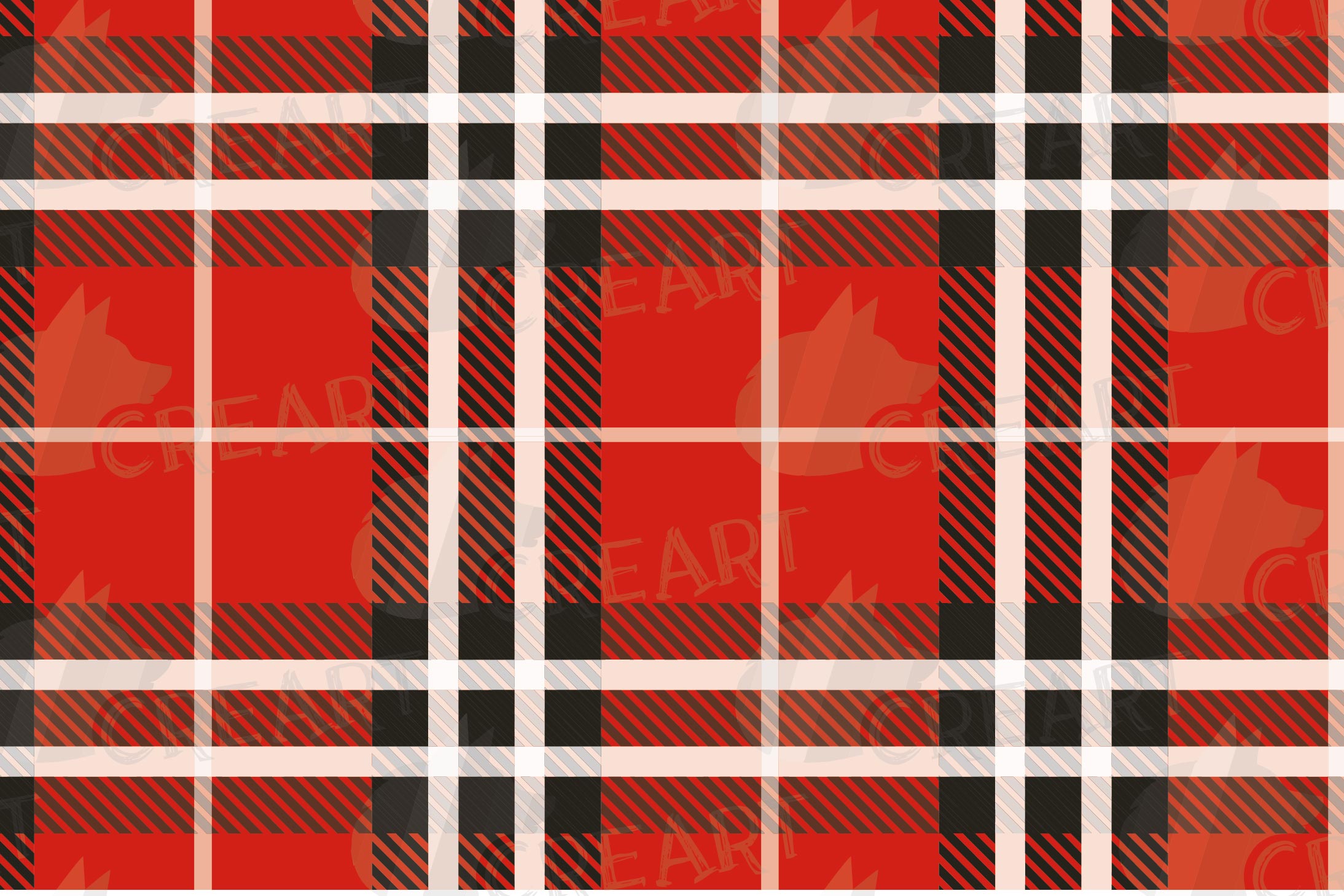 Tartan plaid seamless digital patterns. Christmas texture.
