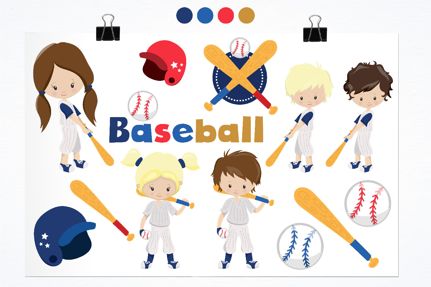 Baseball Cute Graphics