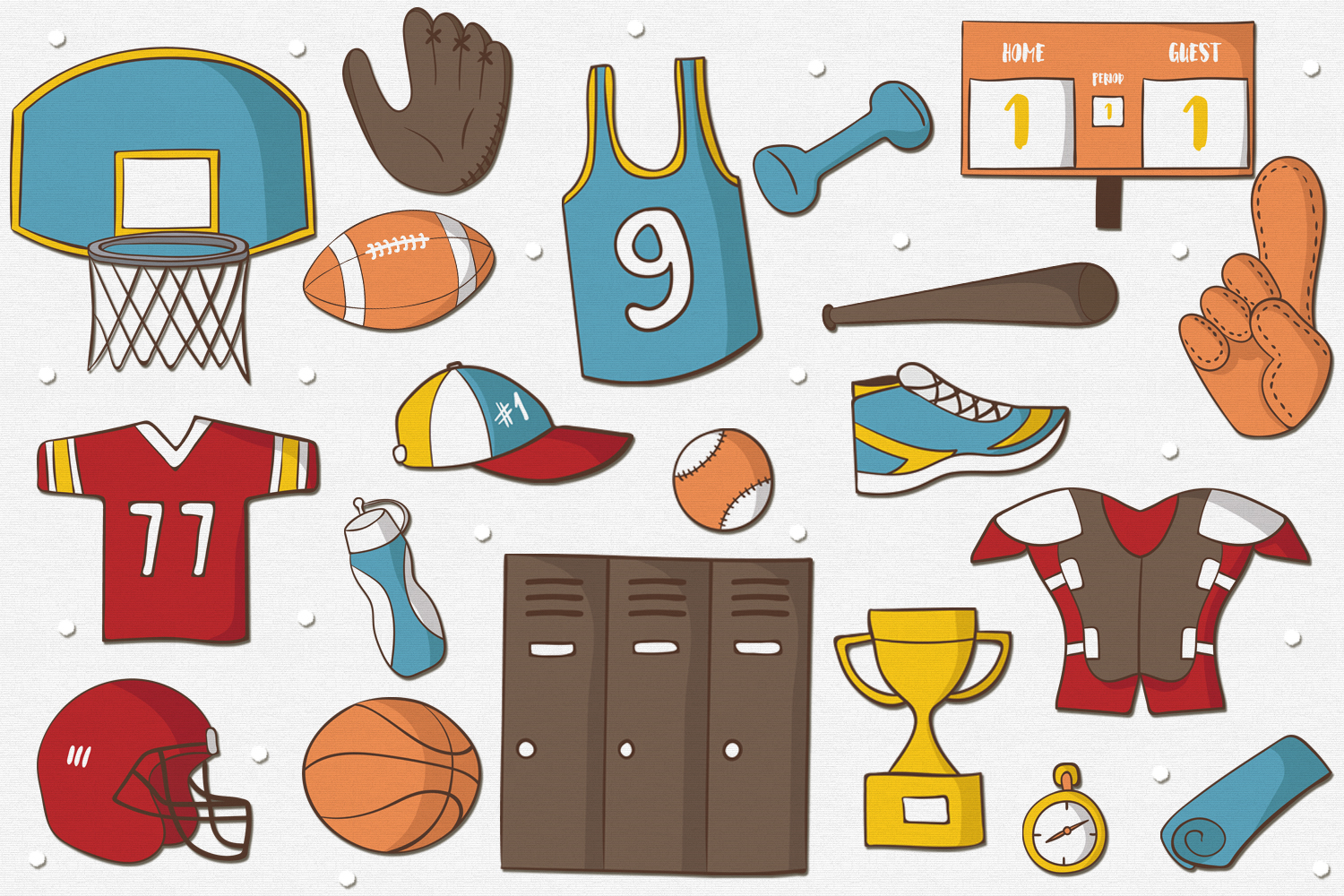 Sports Pack - Clipart