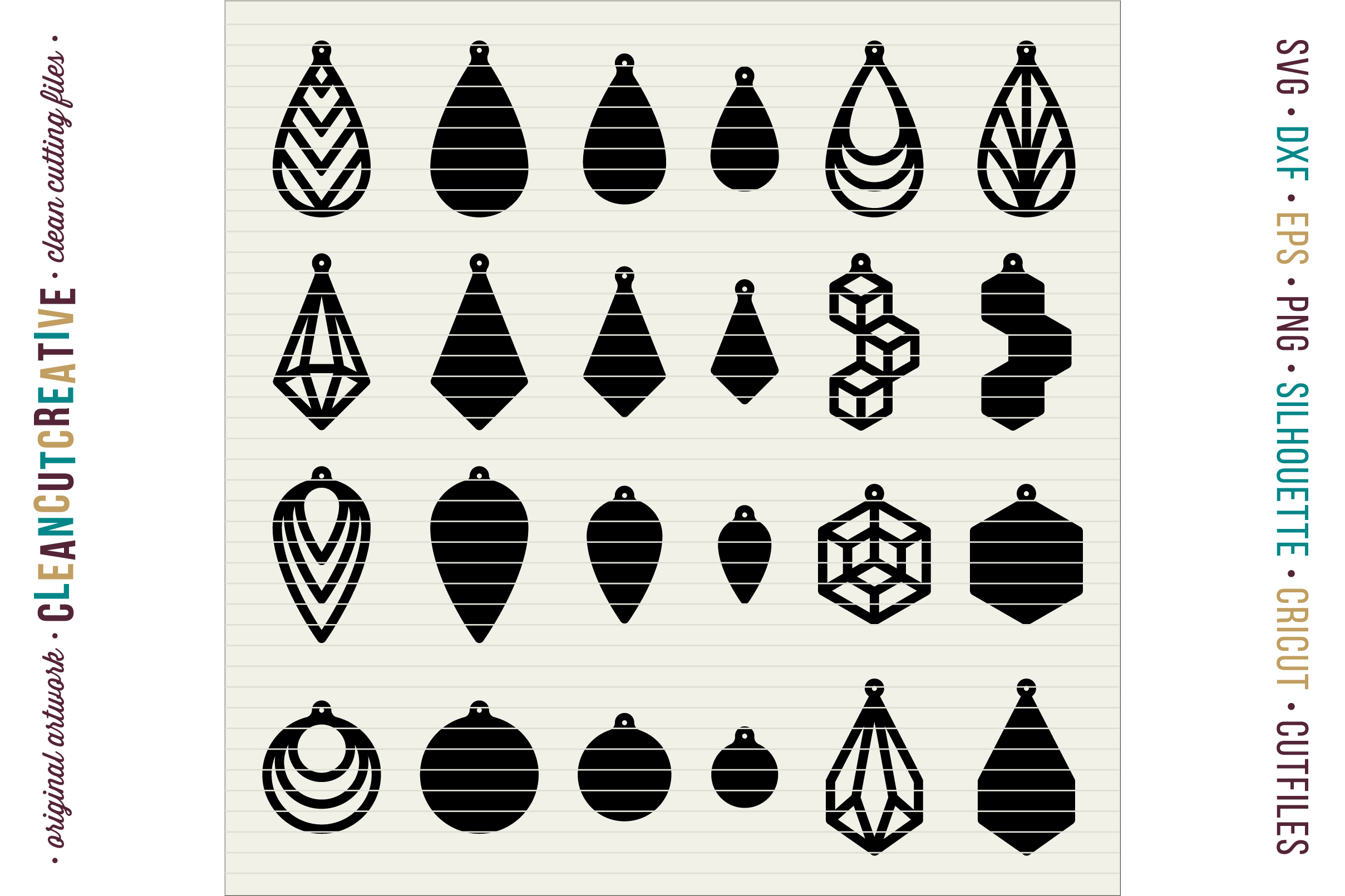  Faux Leather Earring Templates Free