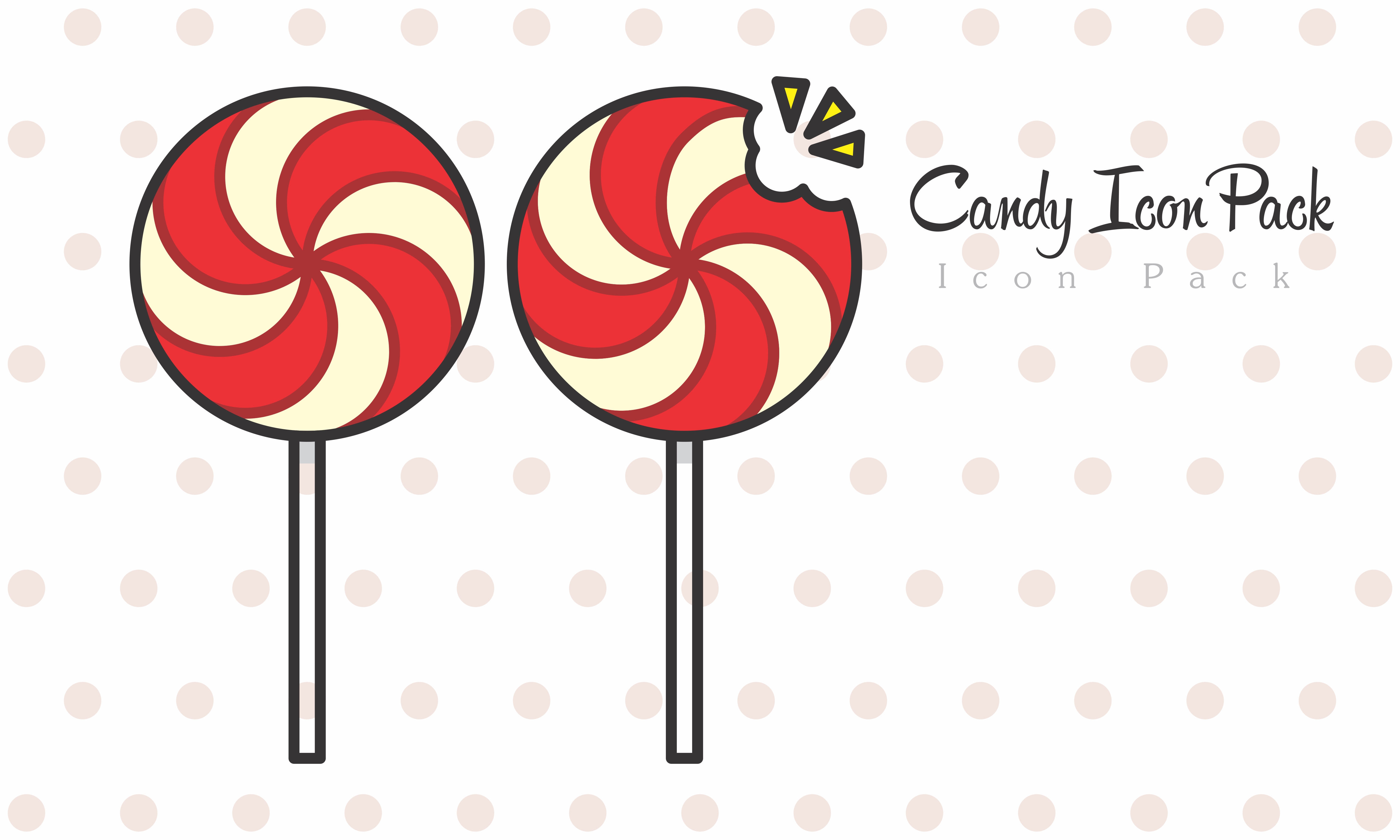 Cute Ice Cream Icon Pack (26459) | Icons | Design Bundles