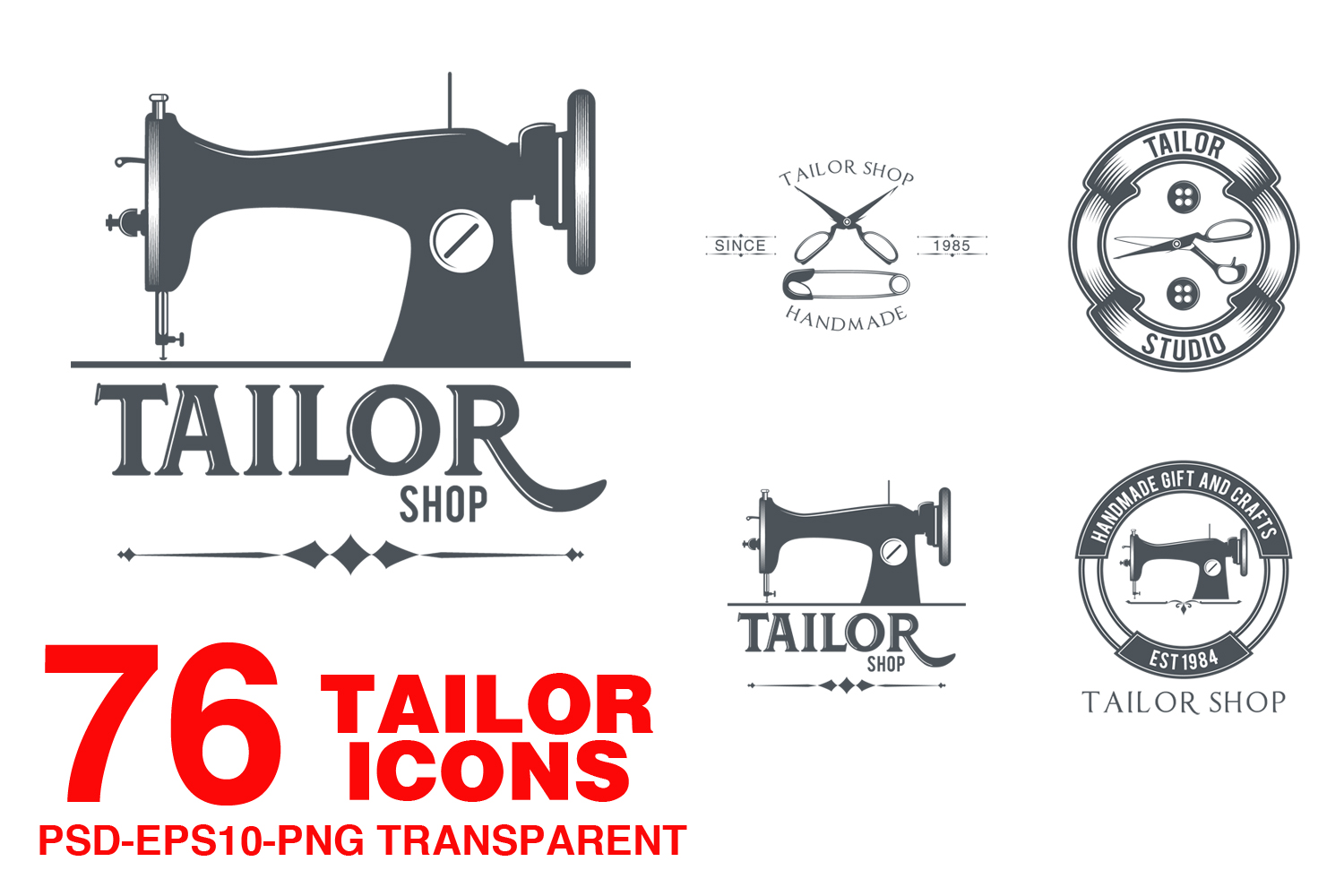 76 Tailor icons