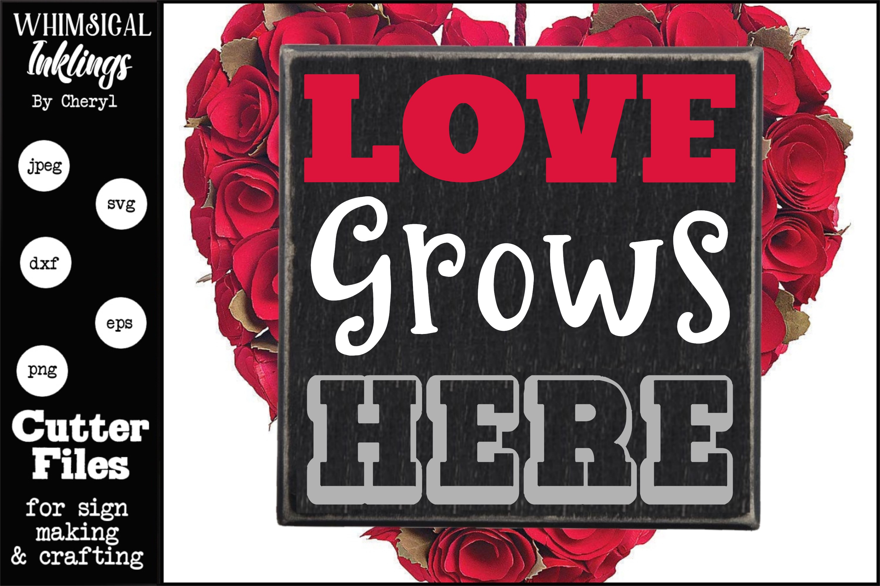 Love Grows Here 2 SVG