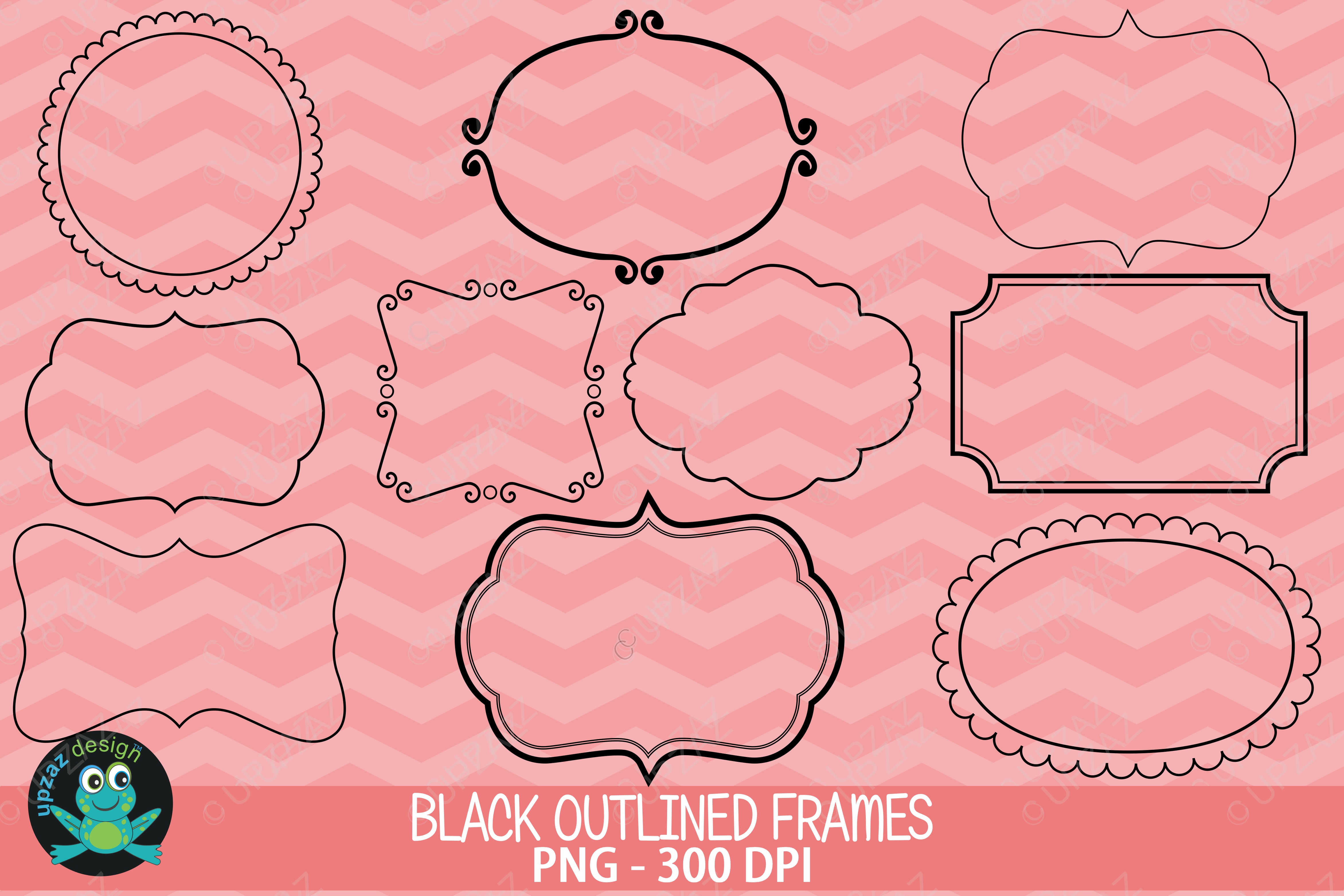 Frames Labels Clipart