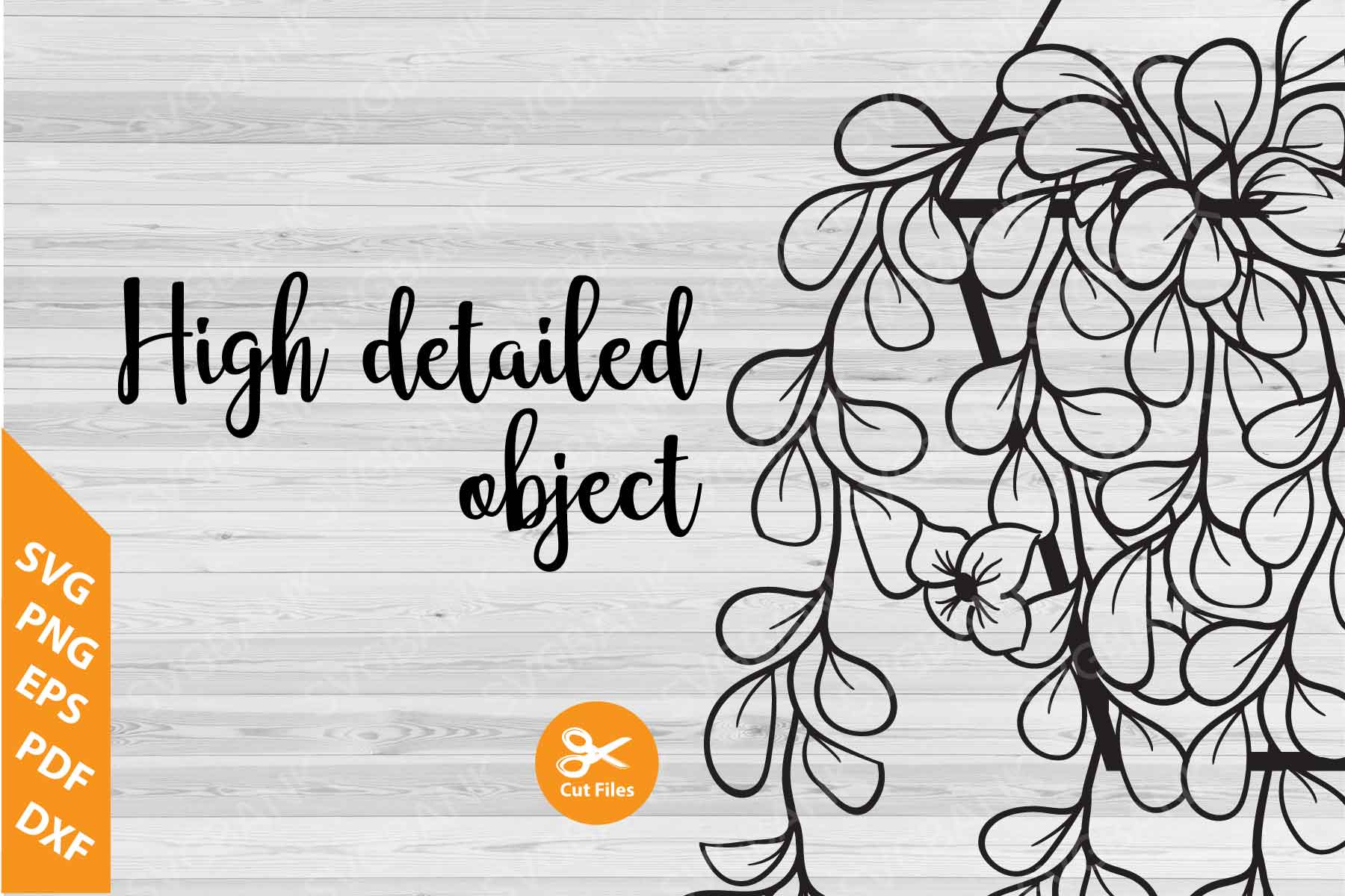 Hanging plant SVG, Plant on pot Cut file (288774) | SVGs | Design Bundles