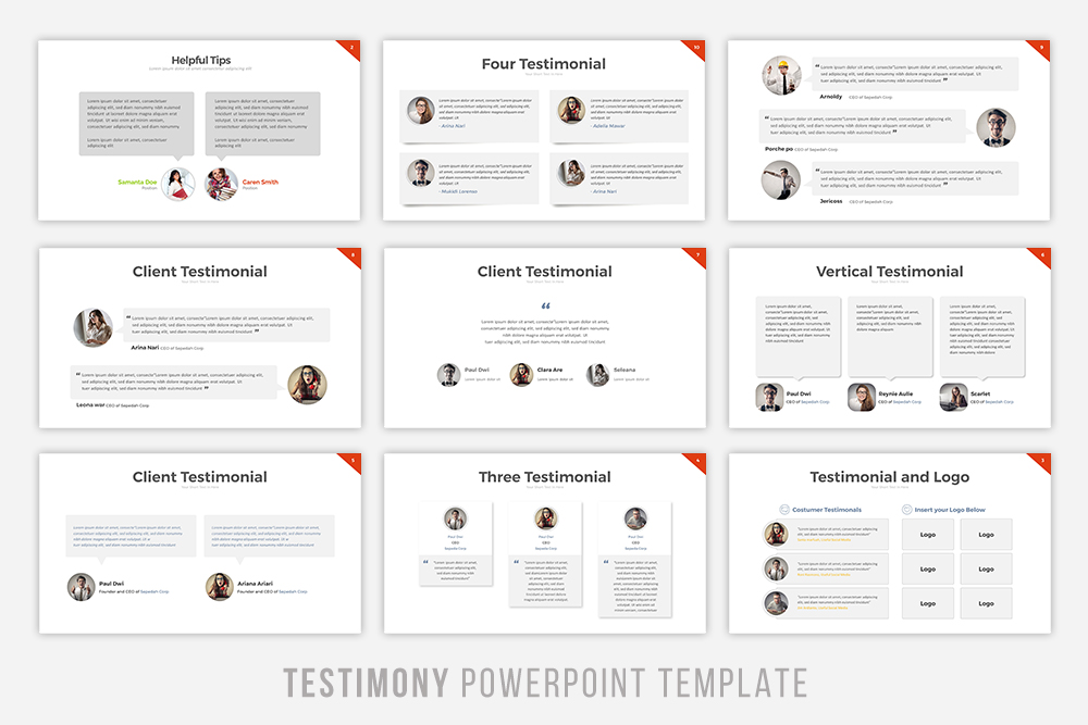 Testimony Powerpoint Template (27750) | Presentation Templates | Design ...