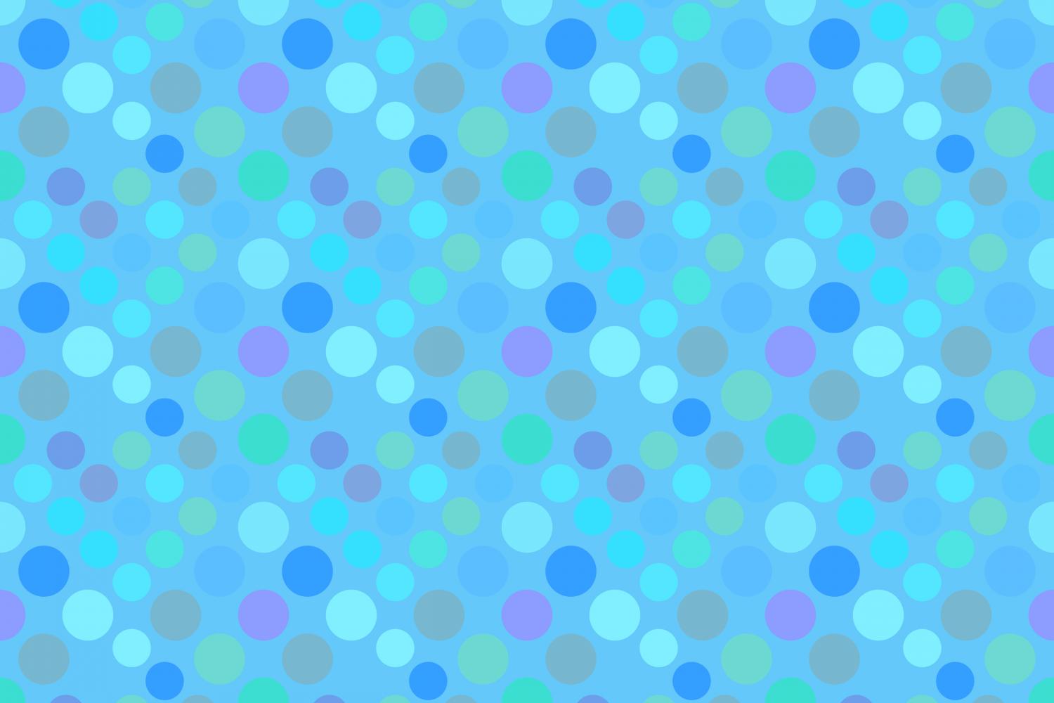 24 Seamless Light Blue Dot Patterns