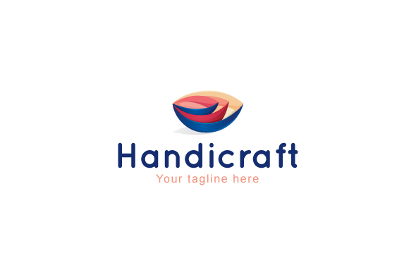 Handicraft - Craftsman Stock Logo Template (26242) | Logos | Design Bundles