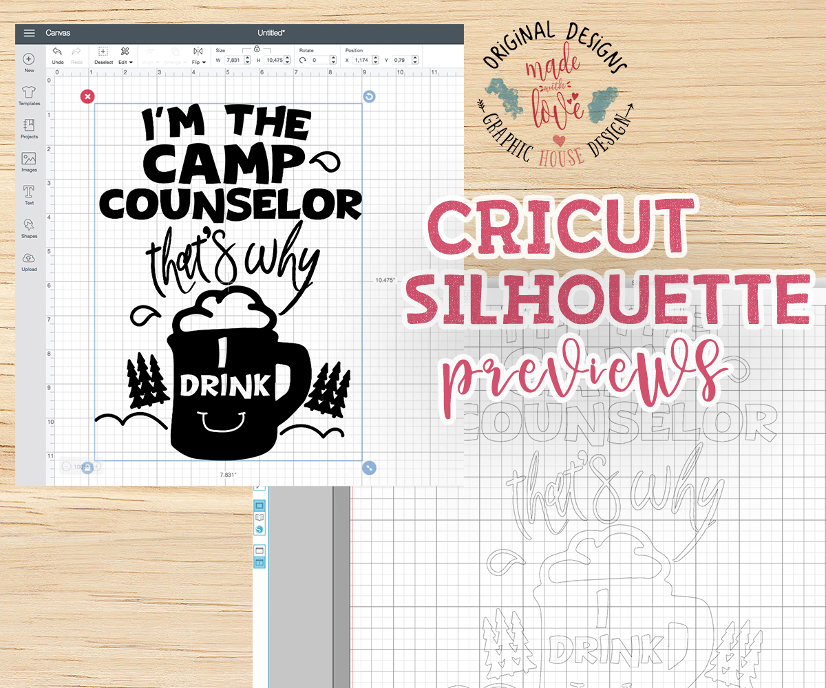 Camp Counselor Cut File and Printable in SVG, DXF, PNG (91307) | SVGs ...