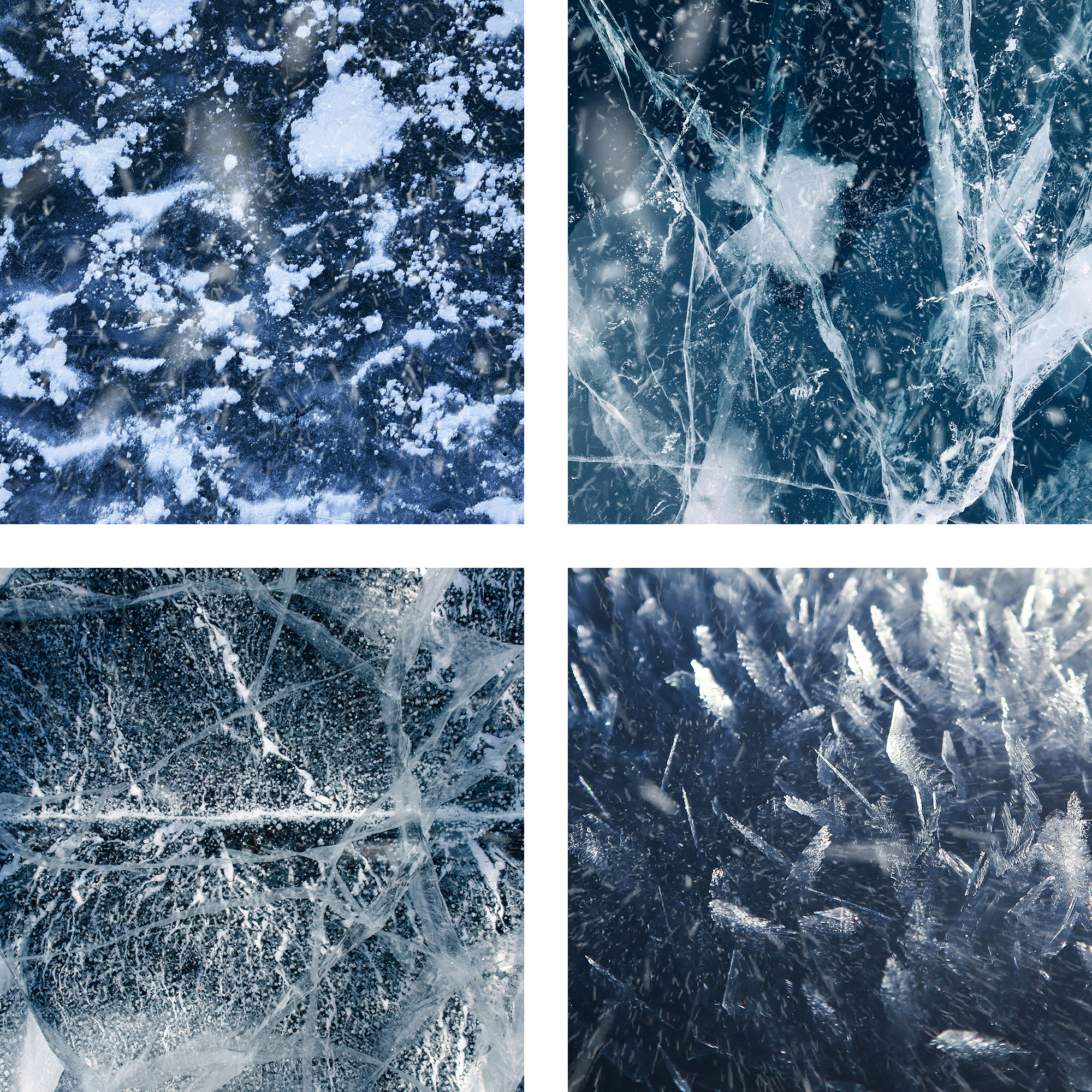 Ice Backgrounds, Frozen Textures