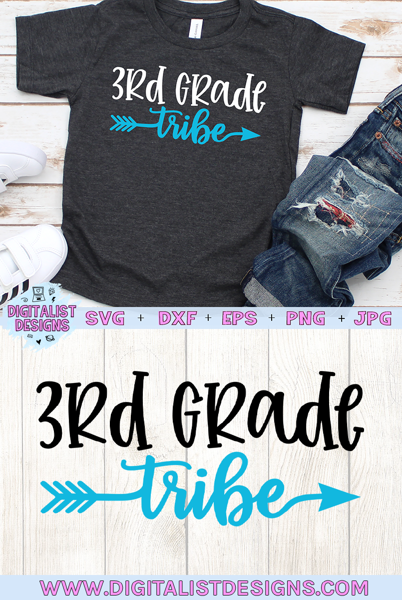 3rd Grade Tribe SVG, Third Grade Svg, Tribe SVG