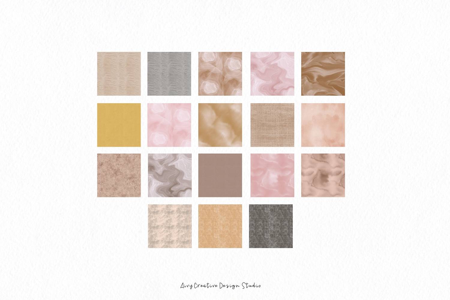 Neutral x Warm Minimalist Digital Papers Set (530929) | Backgrounds ...