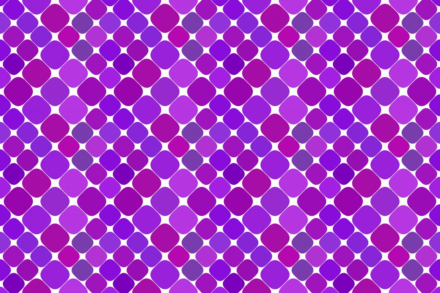 24 Seamless Purple Square Patterns