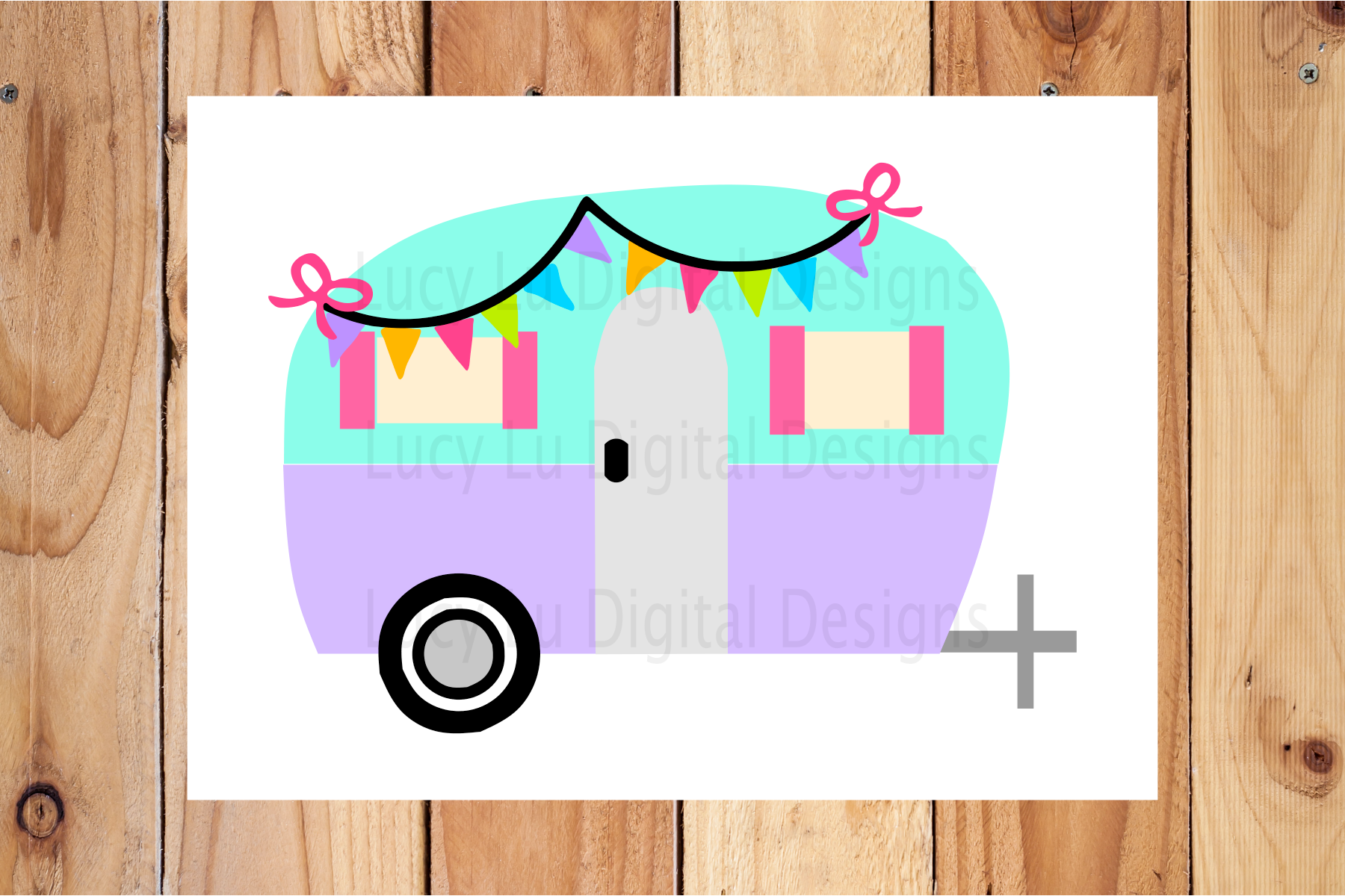 Cute Camper (39062) | SVGs | Design Bundles