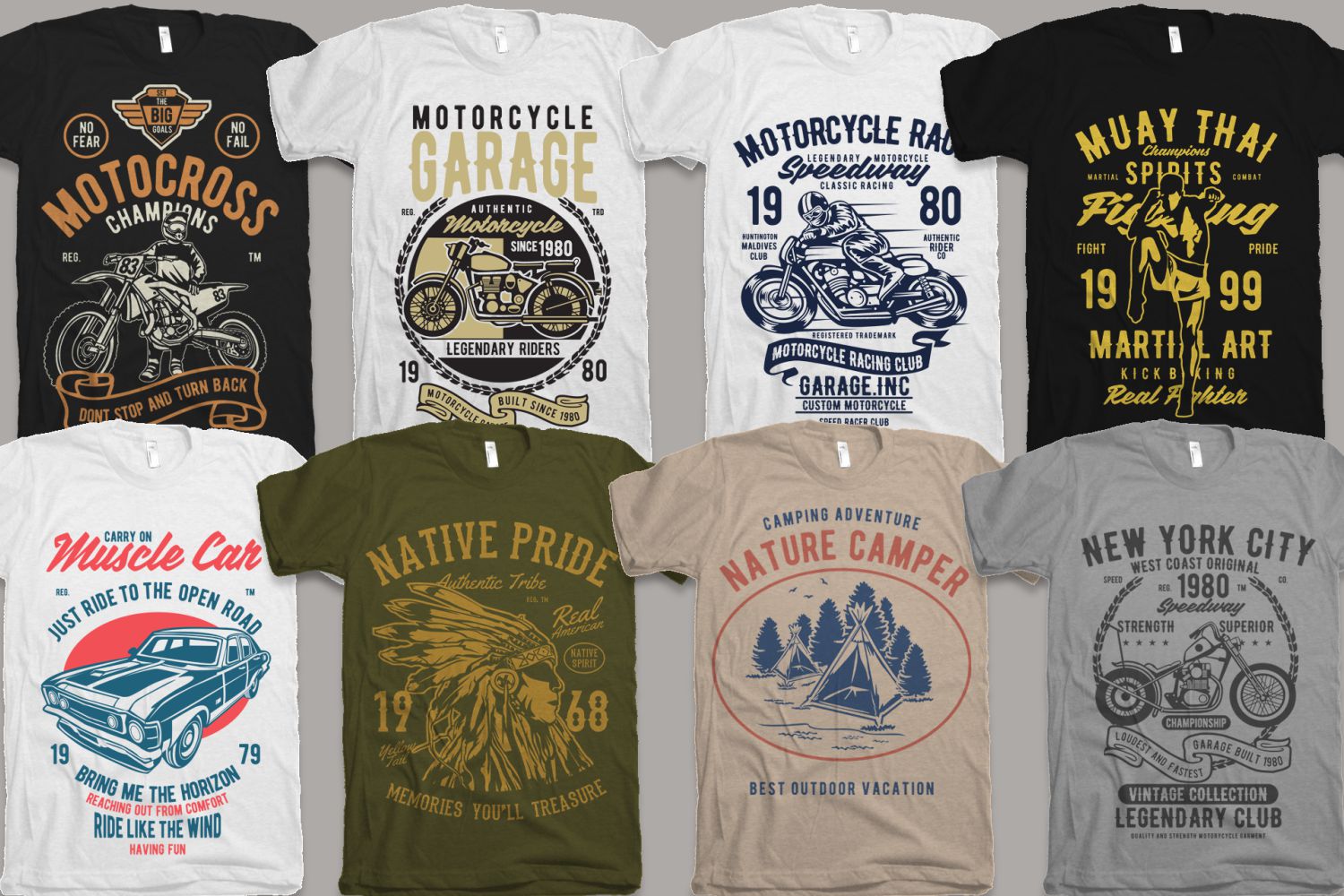 25 Premium Tshirt Designs Big Bundle 4 97211 Illustrations Design