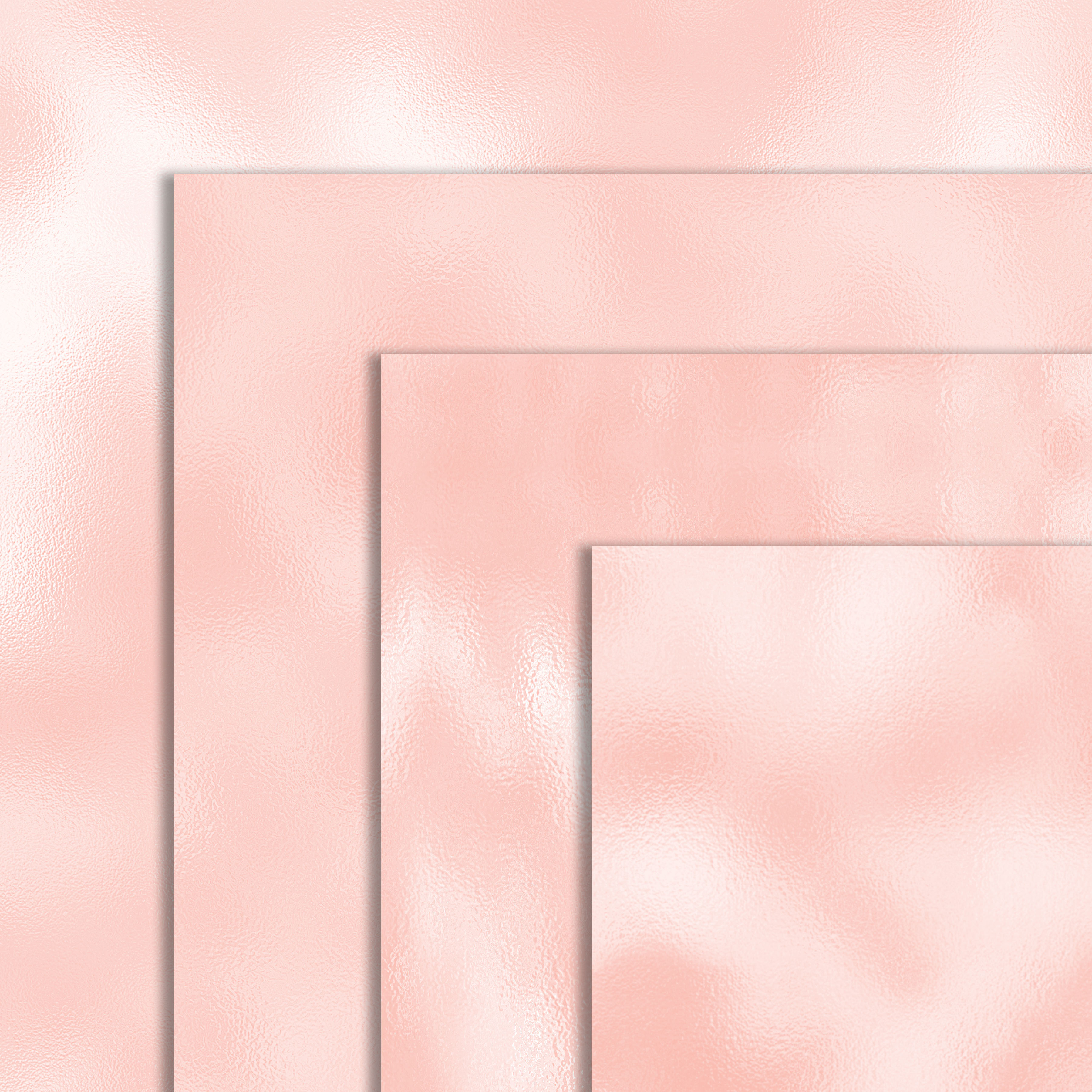 42 Peach Rose Gold Foil Texture Papers (93368) | Backgrounds | Design ...