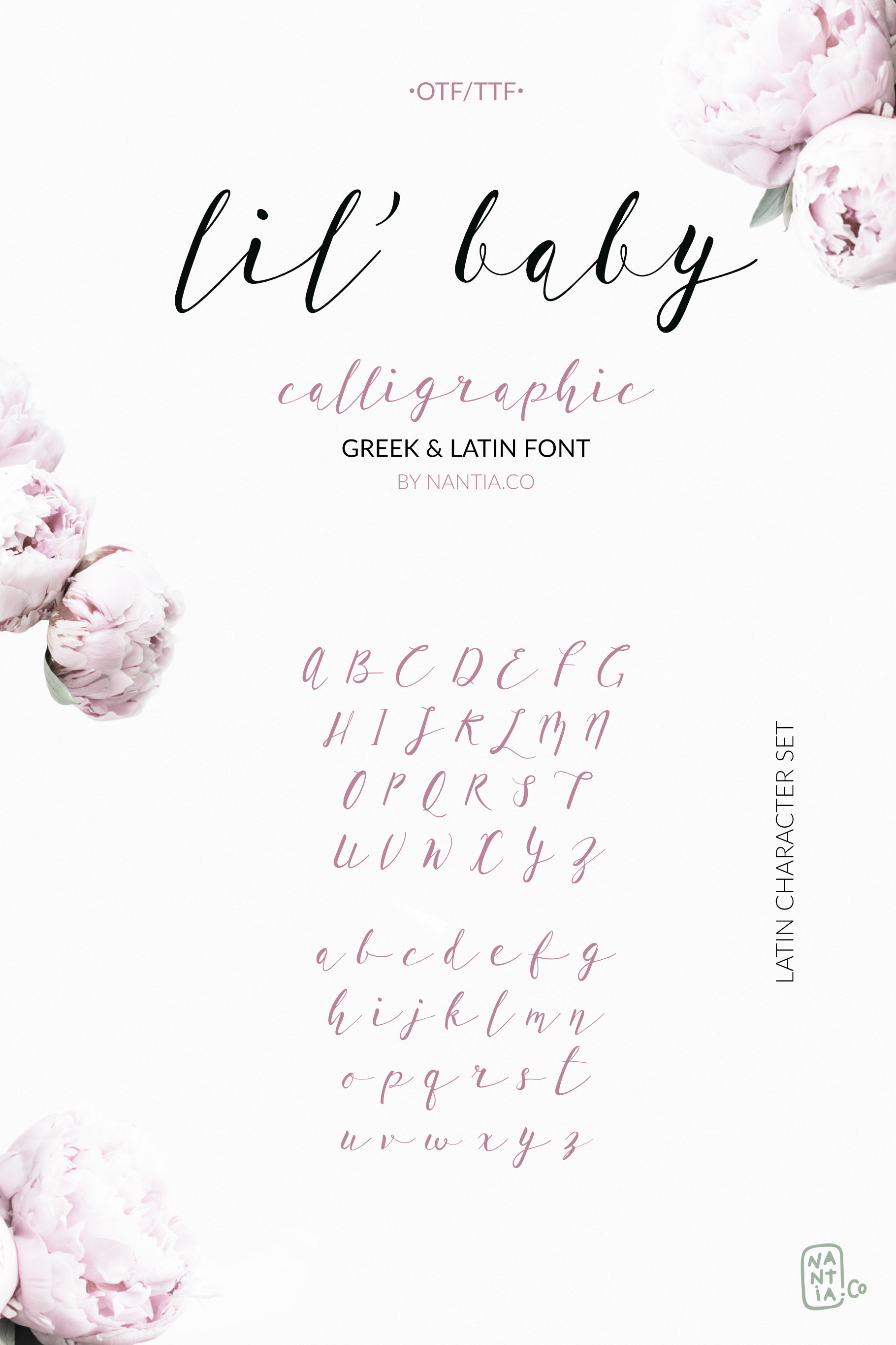Lil'Baby Script Font (25156) | Calligraphy | Font Bundles