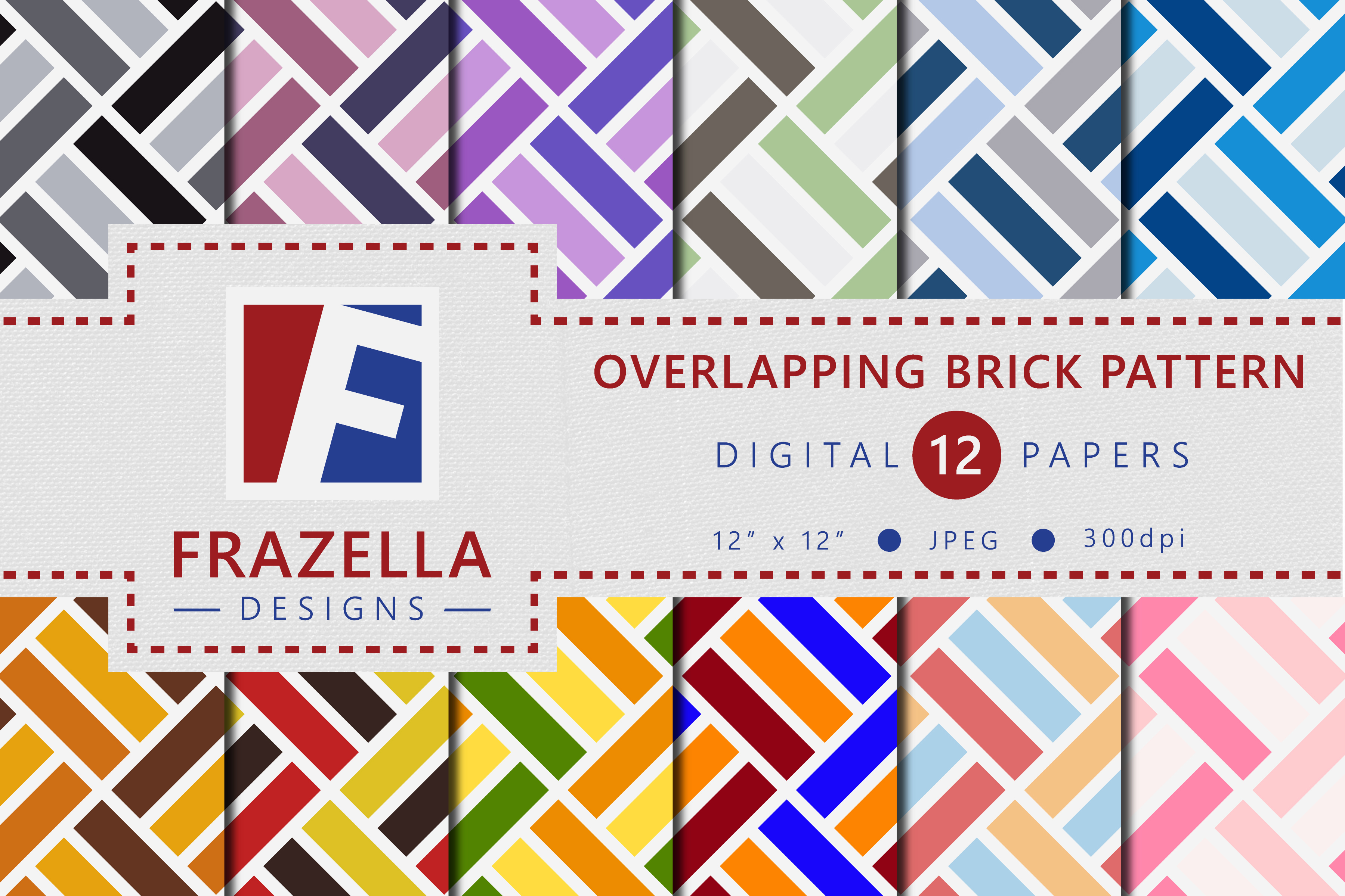 The ULTIMATE Digital Paper Bundle Vol 4 (80870) | Patterns | Design Bundles