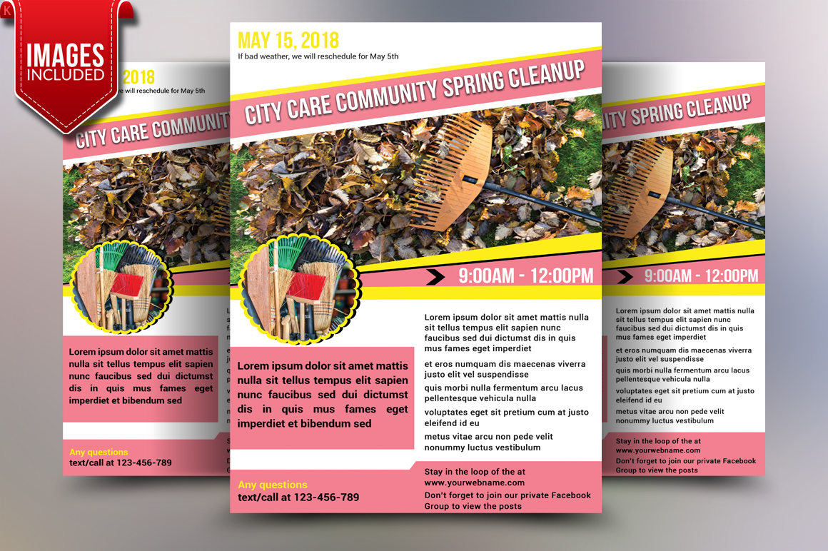 Environmental Flyer Template (191701) | Flyers | Design Bundles