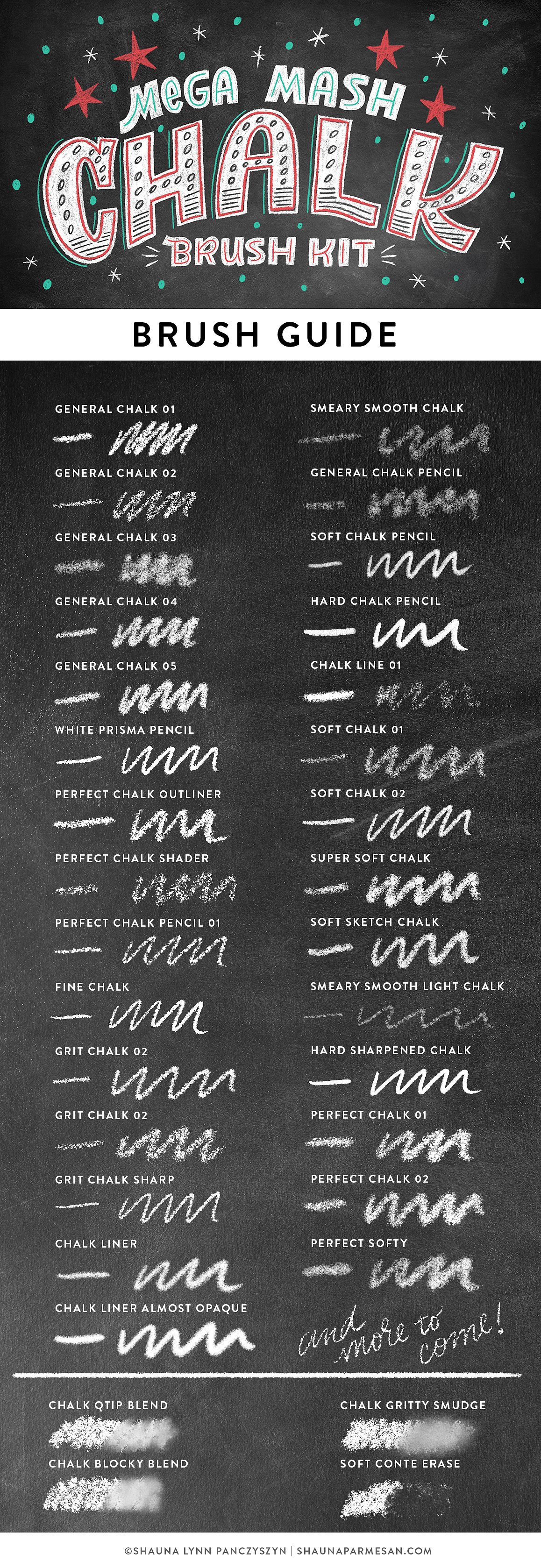 Realistic Photoshop Chalk Brushes! (84326) | Add ons | Design Bundles