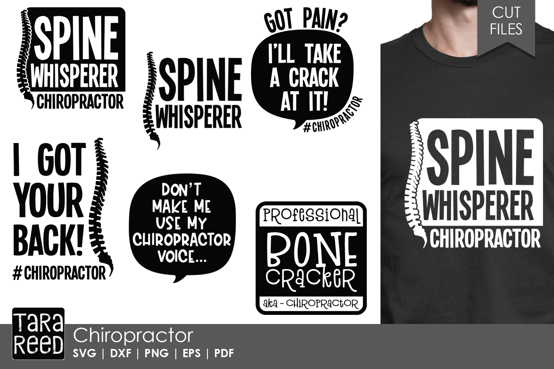 Chiropractor SVG and Cut Files for Crafters (277433) | Cut Files ...