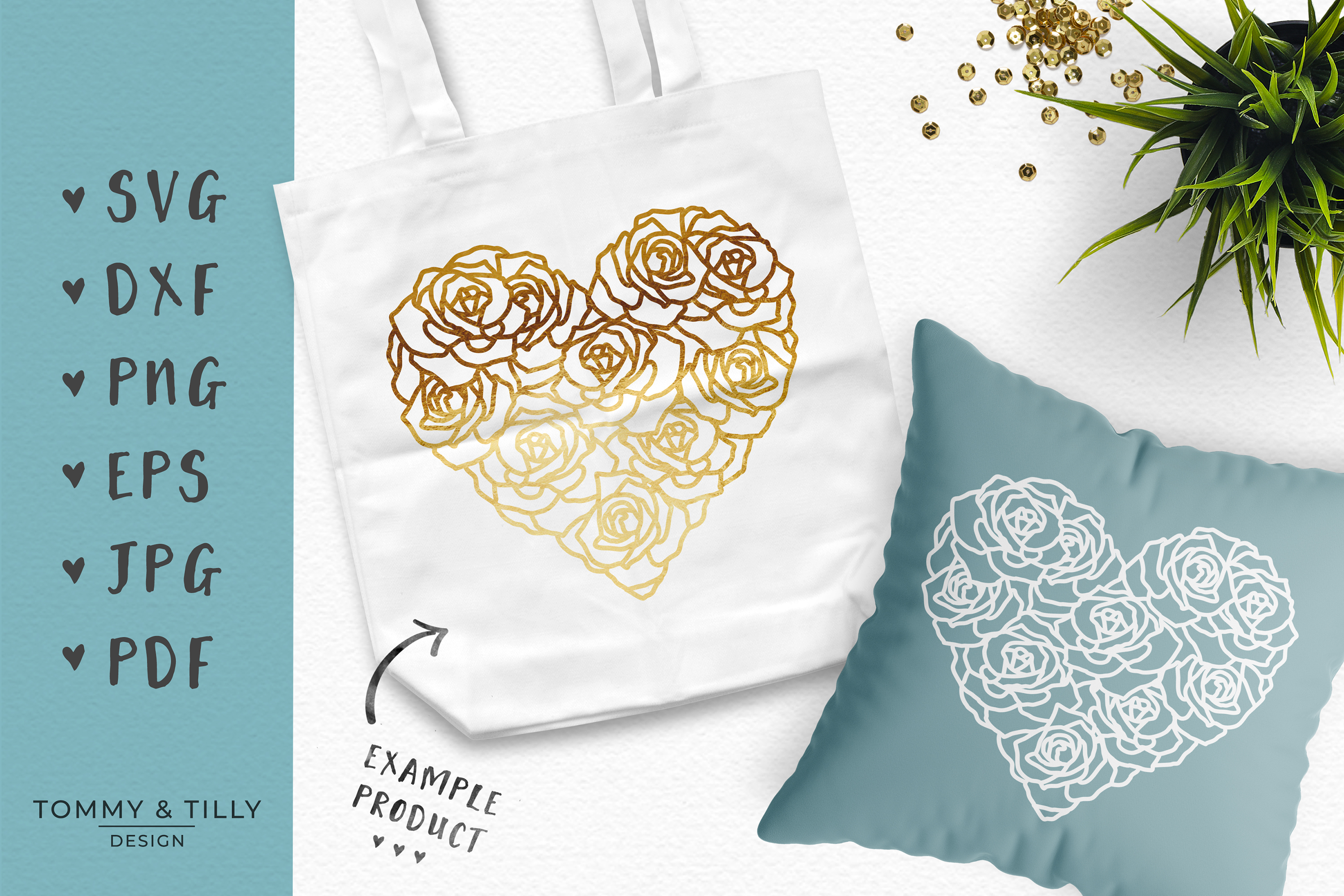 Heart No.26 - Cut File SVG EPS DXF PNG PDF JPG