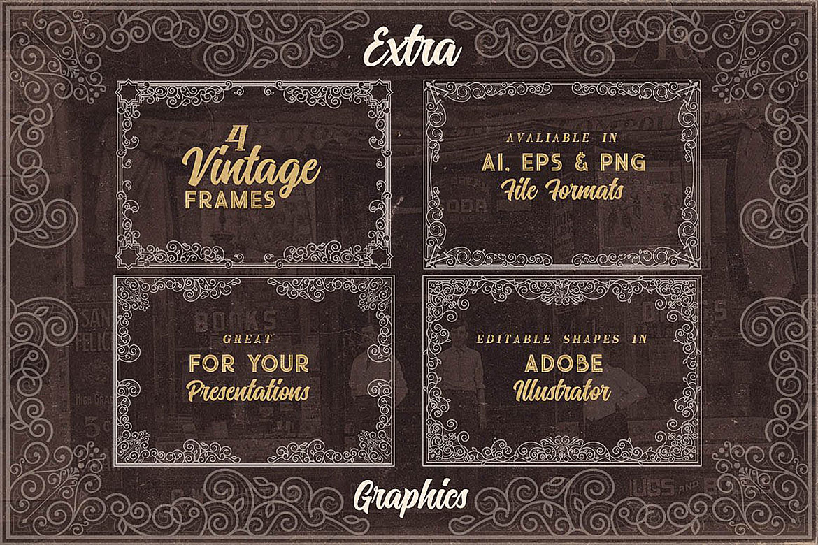 History Font Trio (95785) | Display | Font Bundles