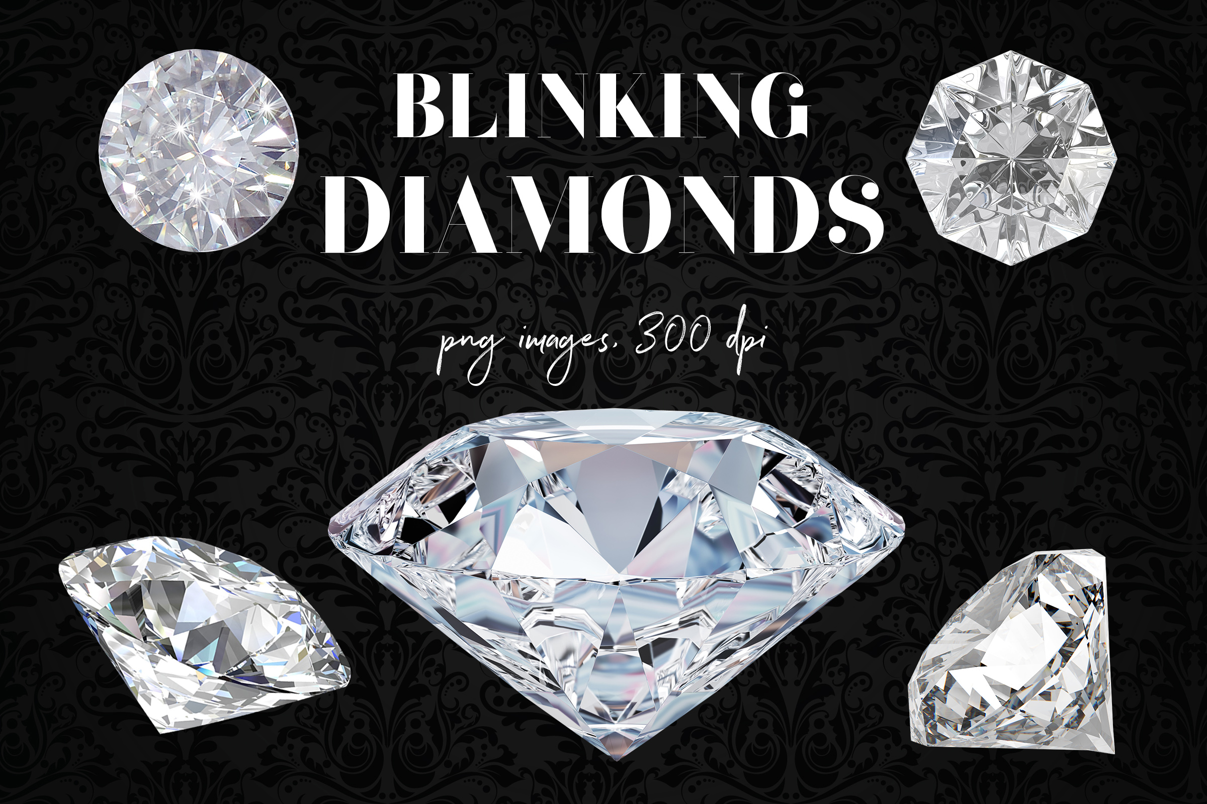 Diamonds Photo Overlays