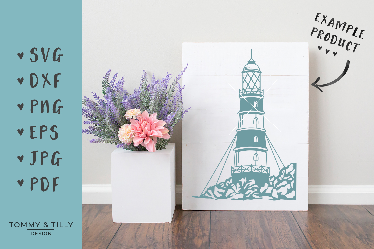 Lighthouse - SVG EPS DXF PNG PDF JPG Cutting File