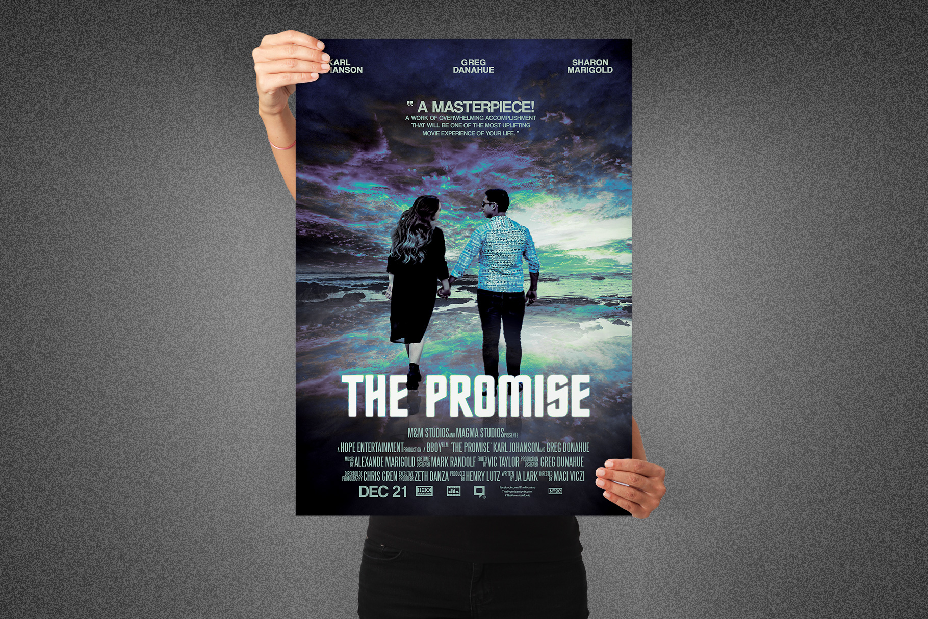The Promise Movie Poster Template (302594) | Flyers | Design Bundles