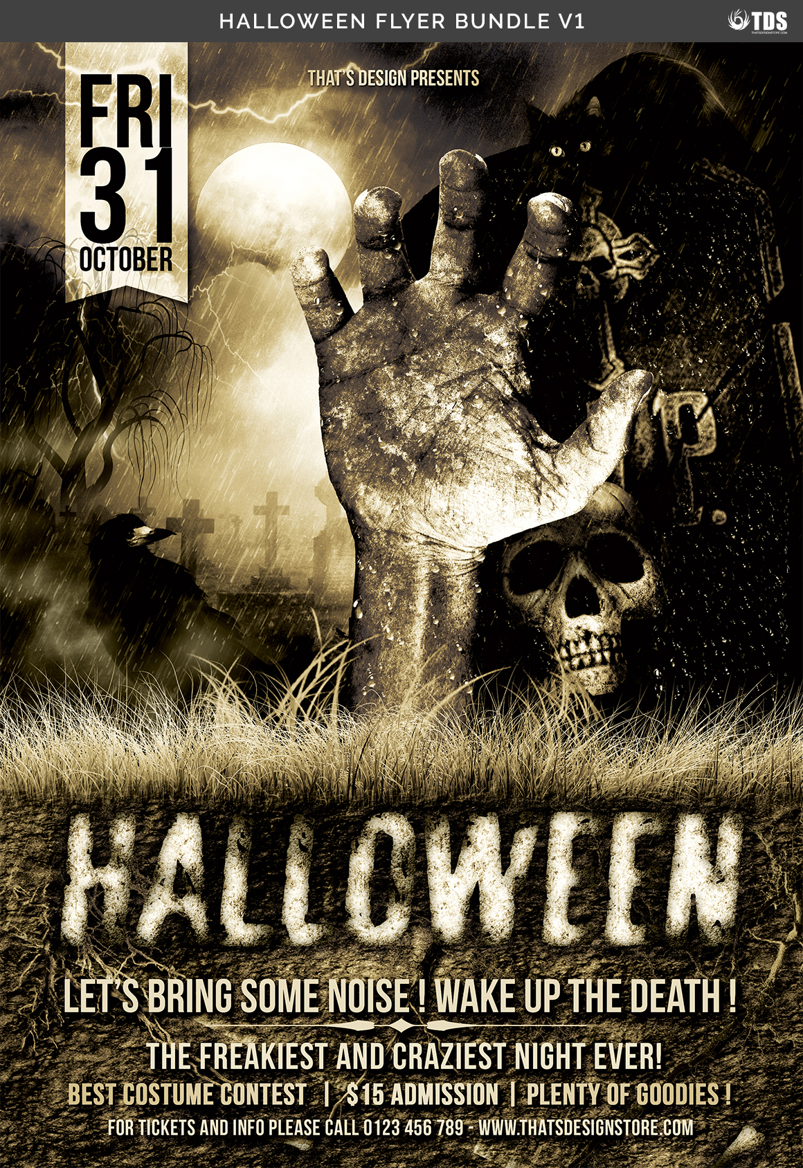 Halloween Flyer Bundle V1