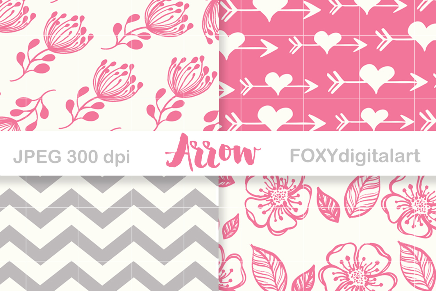 Digital paper arrow tribal scrapbook aztec native bohemian (367710 ...