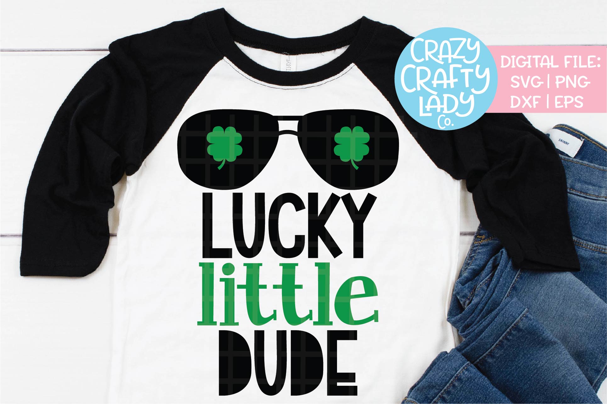Kids' St. Patrick's Day SVG DXF EPS PNG Cut File Bundle
