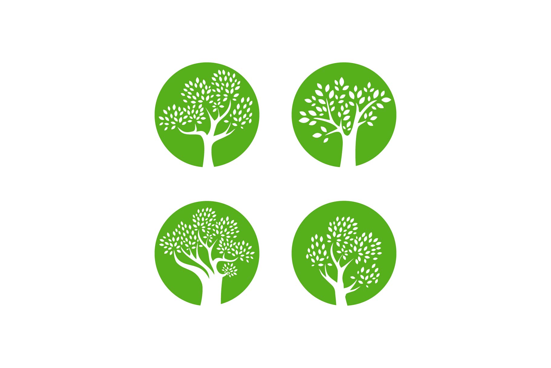 Green Tree Logo (331019) | Logos | Design Bundles