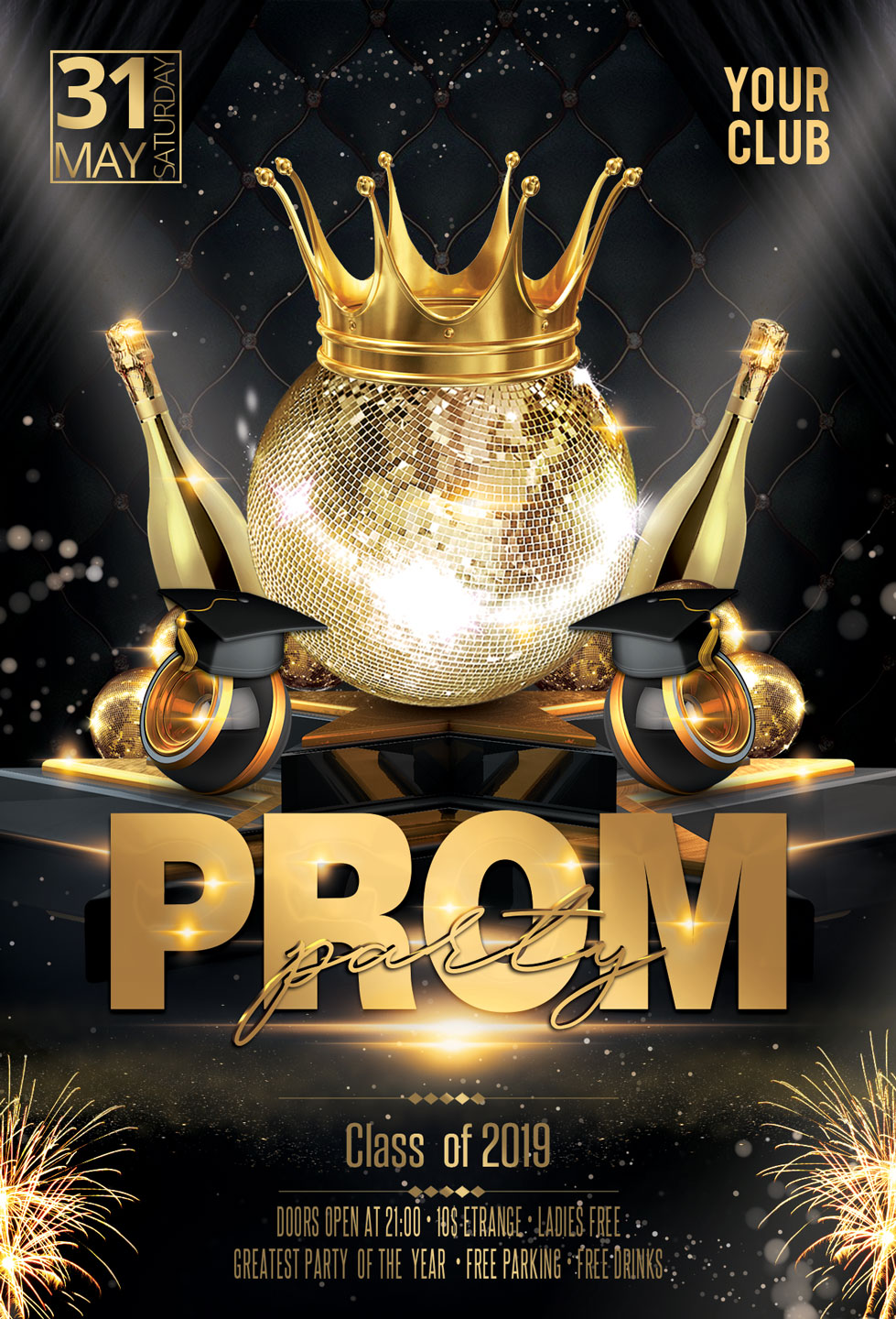 Prom Party Flyer