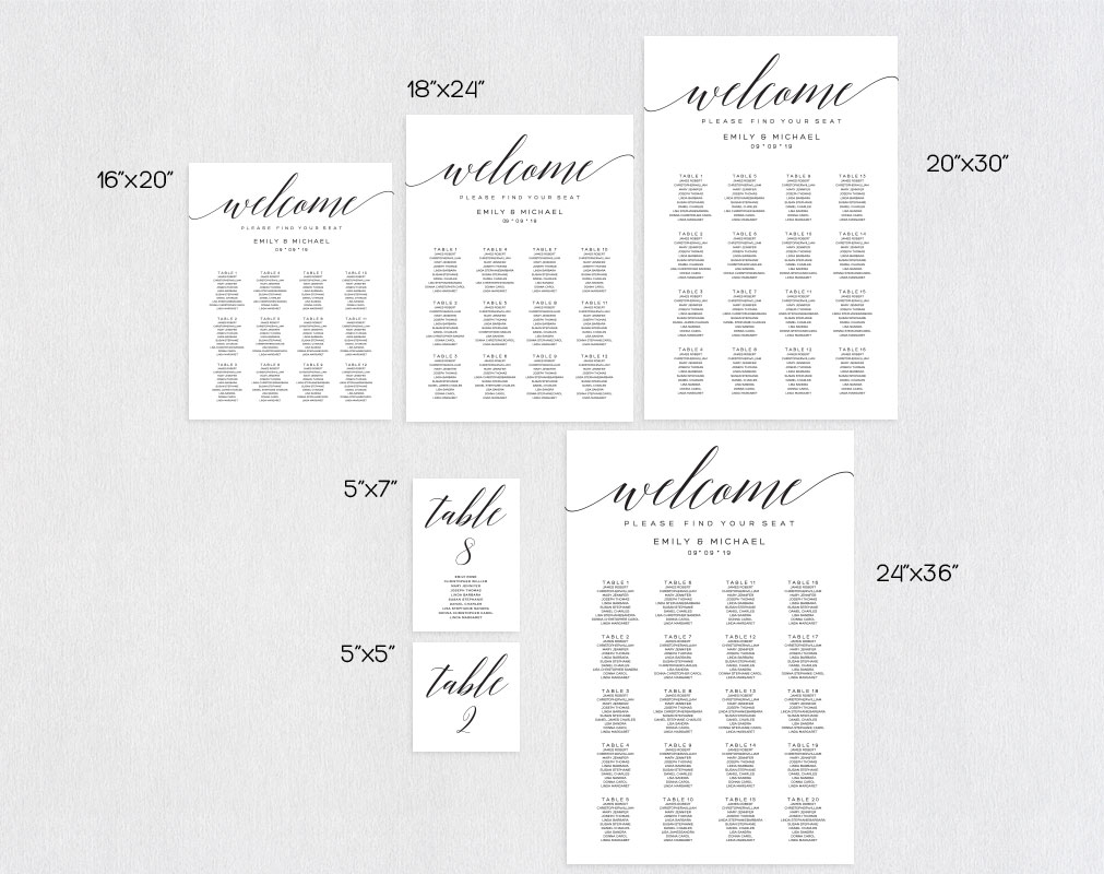 Seating Chart Template CC_2