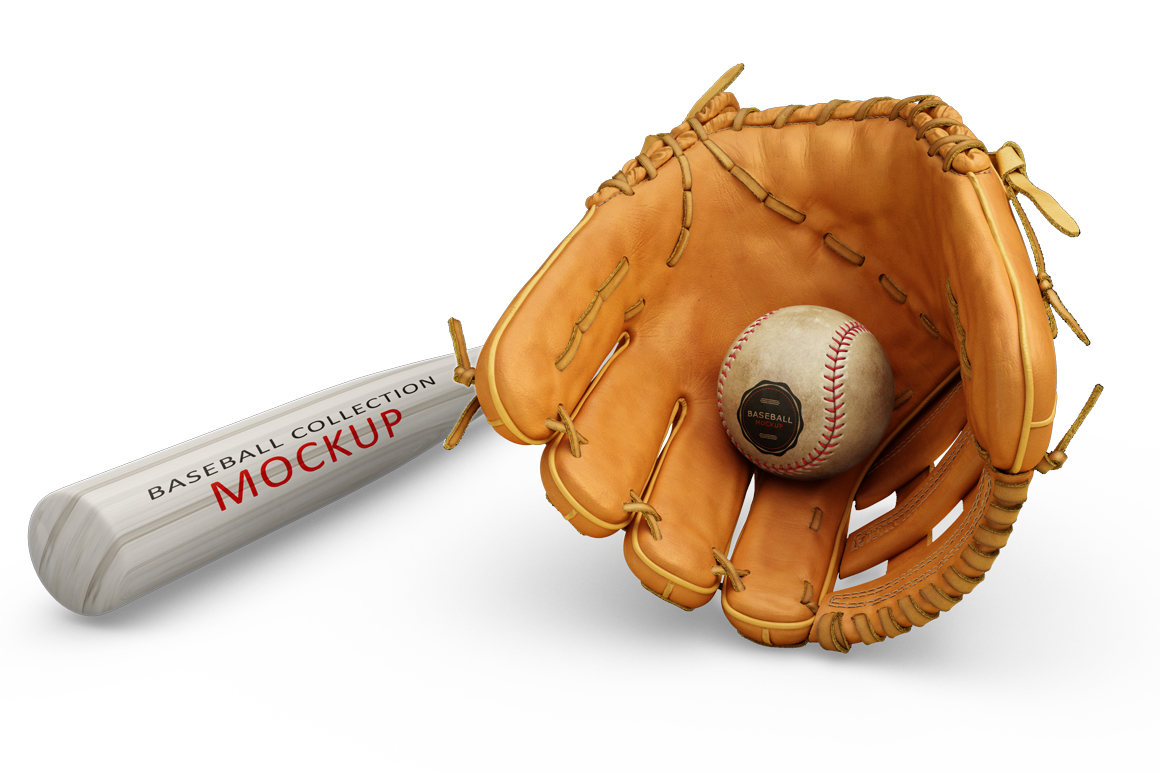 Baseball Collection Mockup (48057) | Mock Ups | Design Bundles