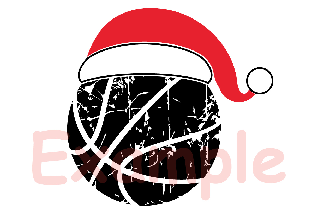 Santa Basketball Hat Christmas svg Elf sweater 1043s (150163) | SVGs ...