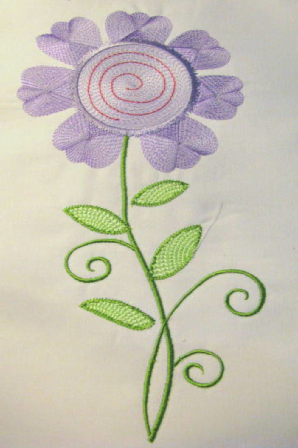 Vintage Flowers Machine Embroidery Design Set