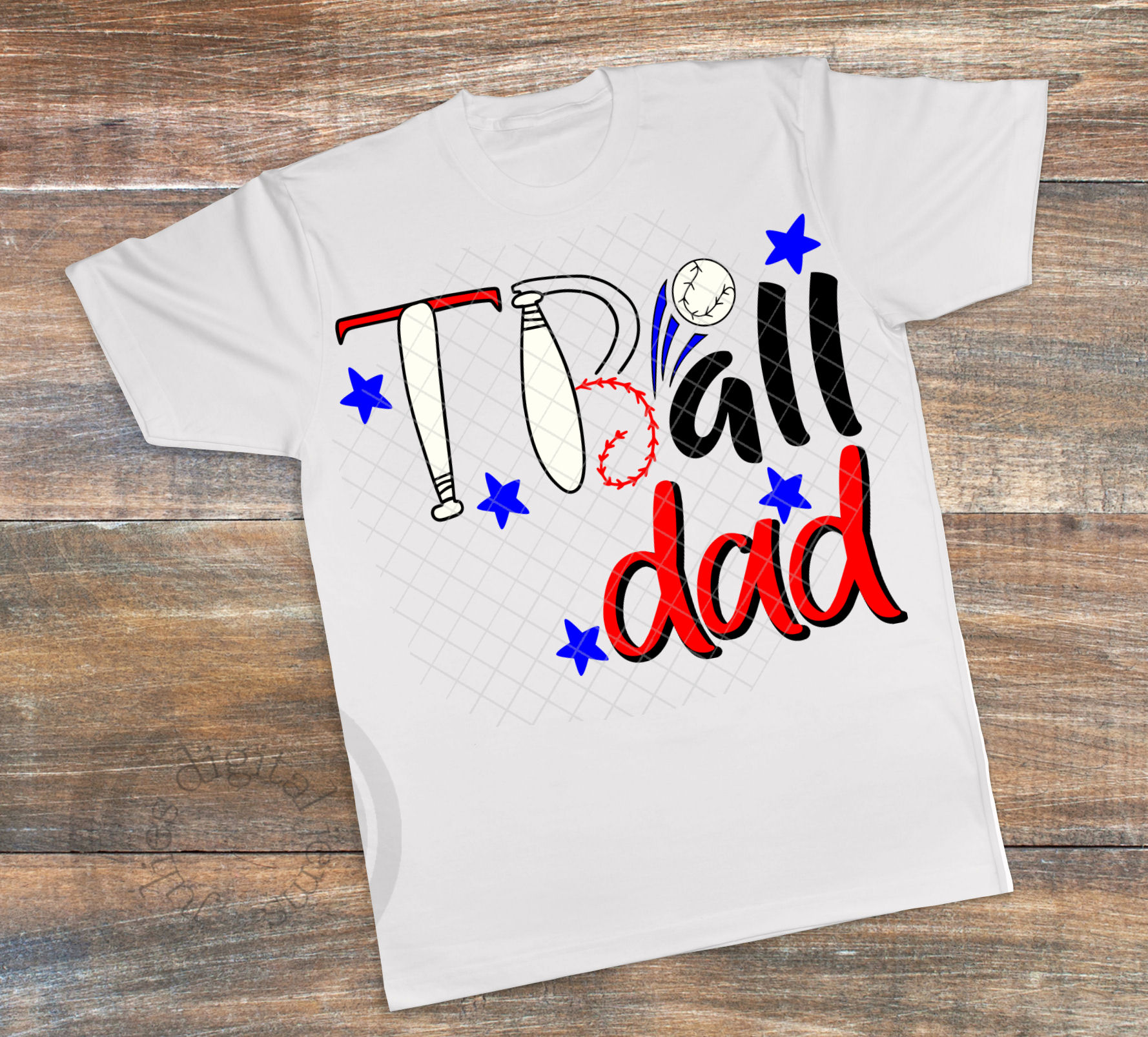 Tball dad svg file, tball svg, Tee Ball Dad (196964) | SVGs | Design ...