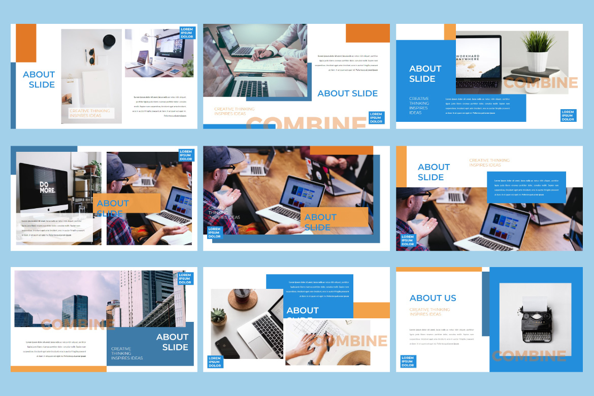 Combine Creative - Powerpoint Template (324482) | Presentation ...