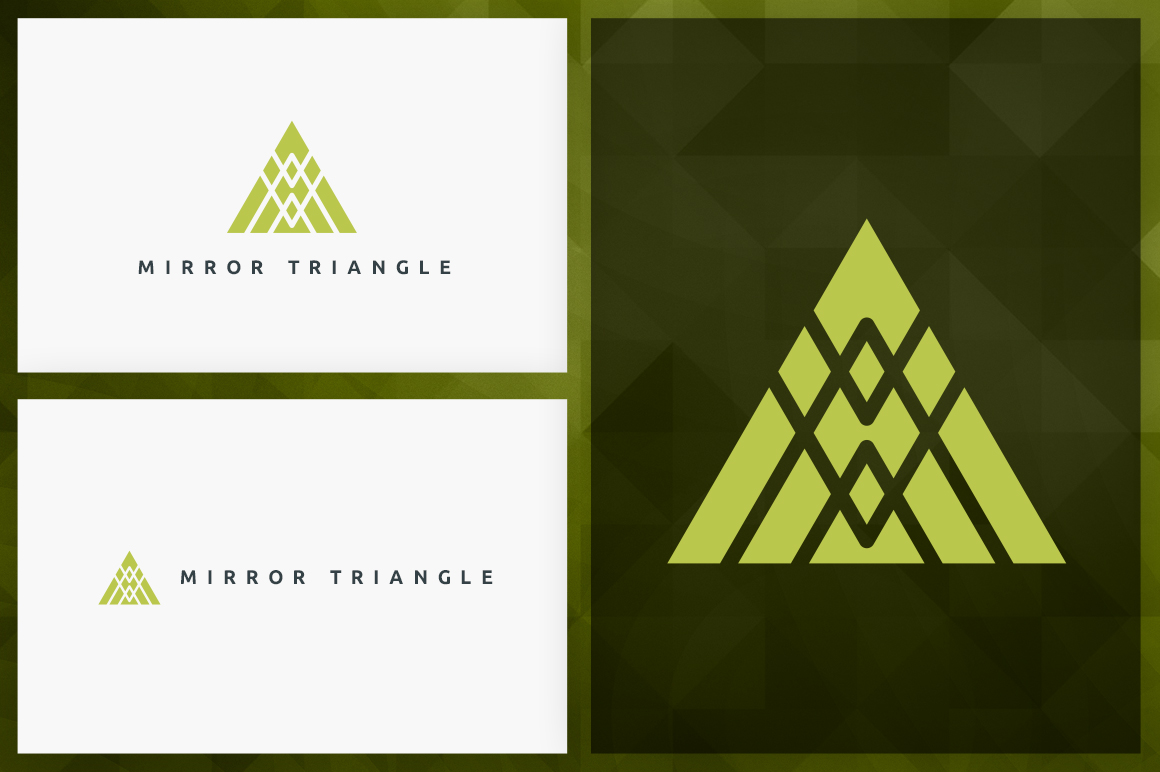 20 Triangle Logos - Filled edition