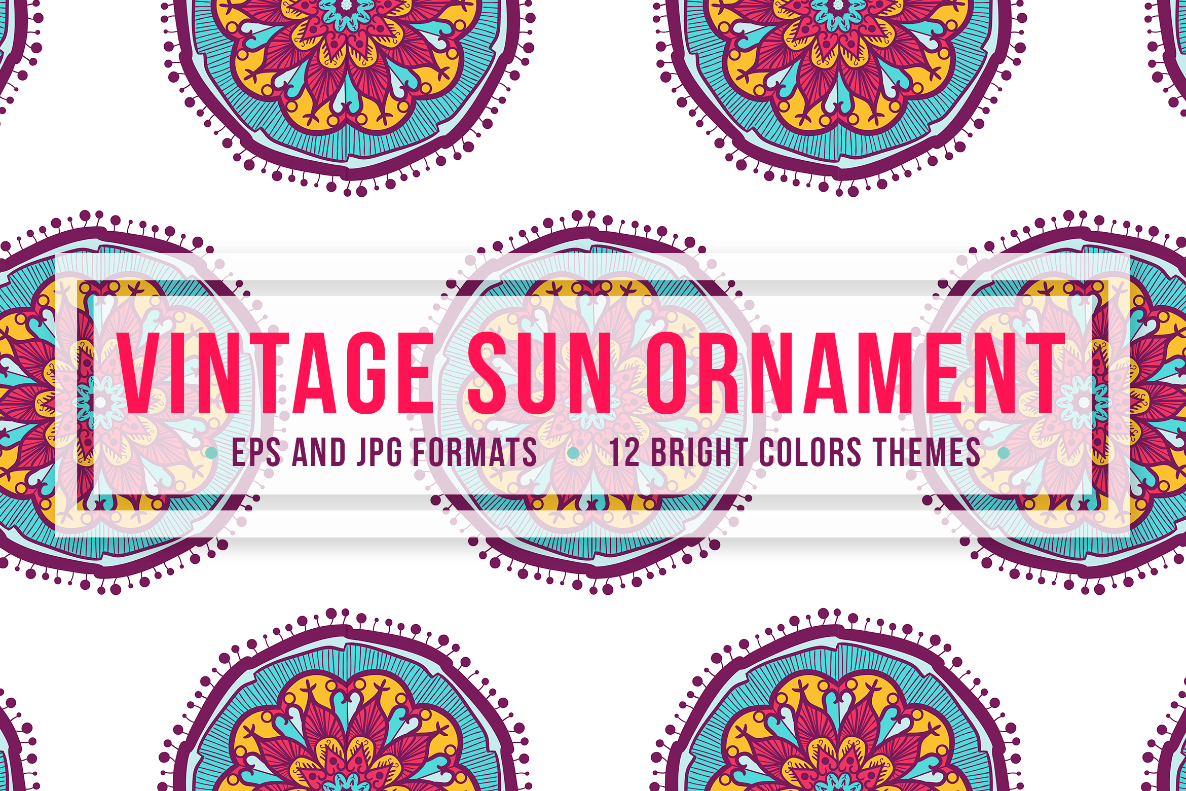 Vintage Sun Ornament