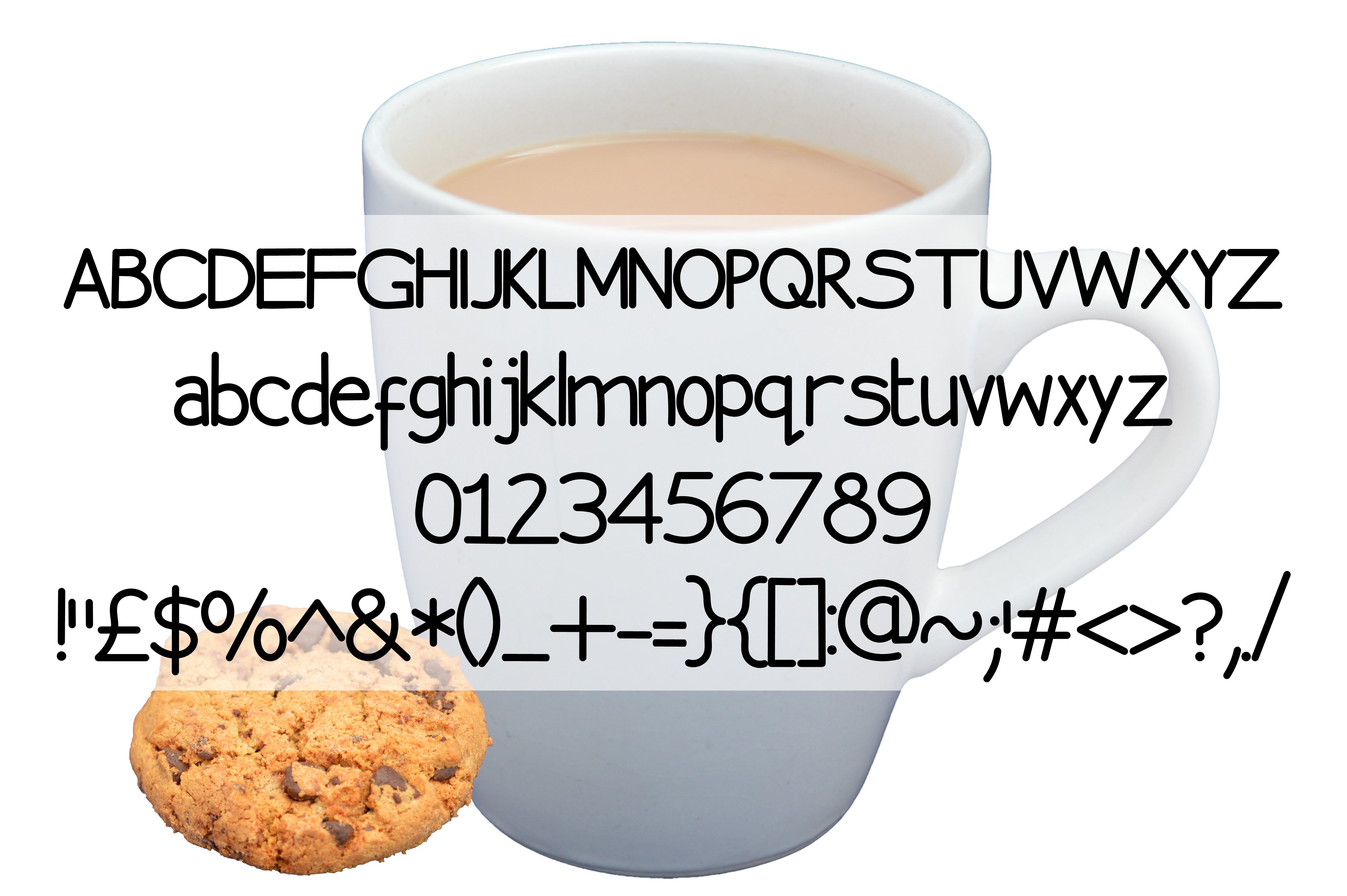 Chocolate Biscuit Font. (92441) | Regular | Font Bundles
