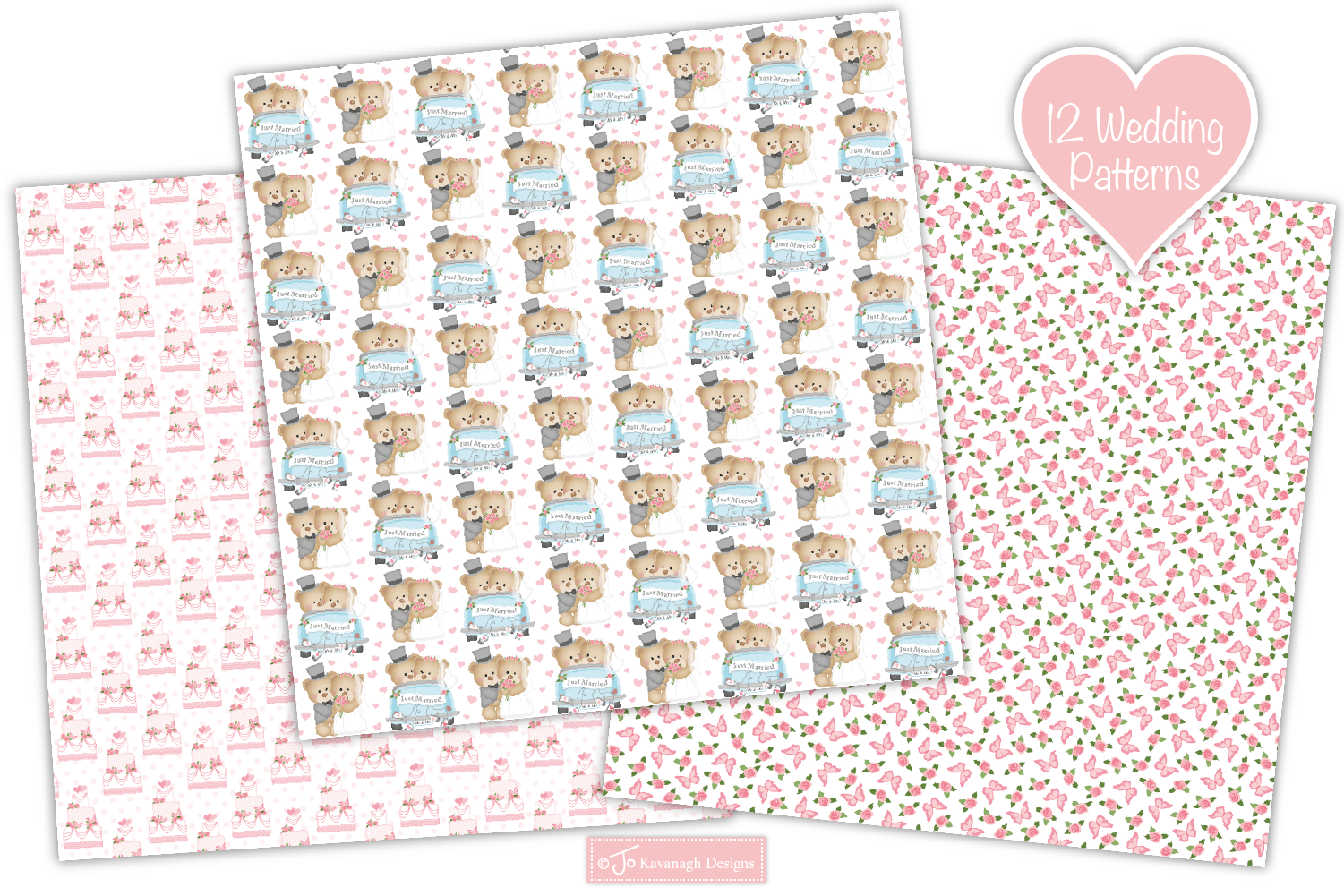 Wedding Digital Paper, wedding patterns, wedding -P39