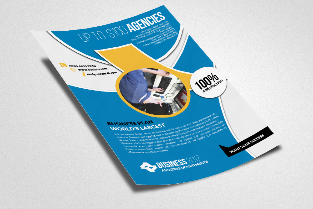 Investment Management Flyer (57185) | Flyers | Design Bundles